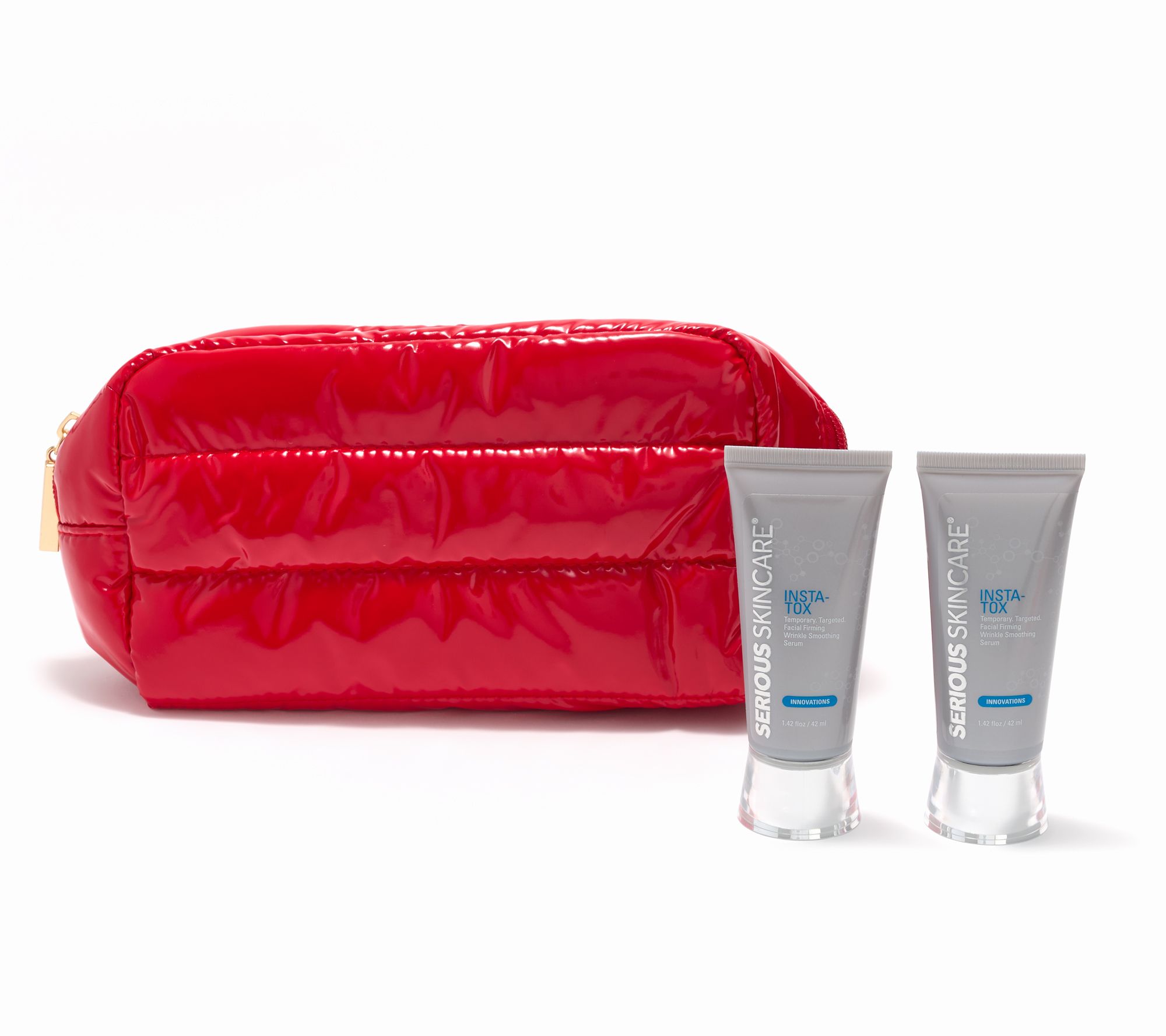 SERIOUS SKINCARE Super-Size Insta-Tox Duo w/Bag - QVC.com
