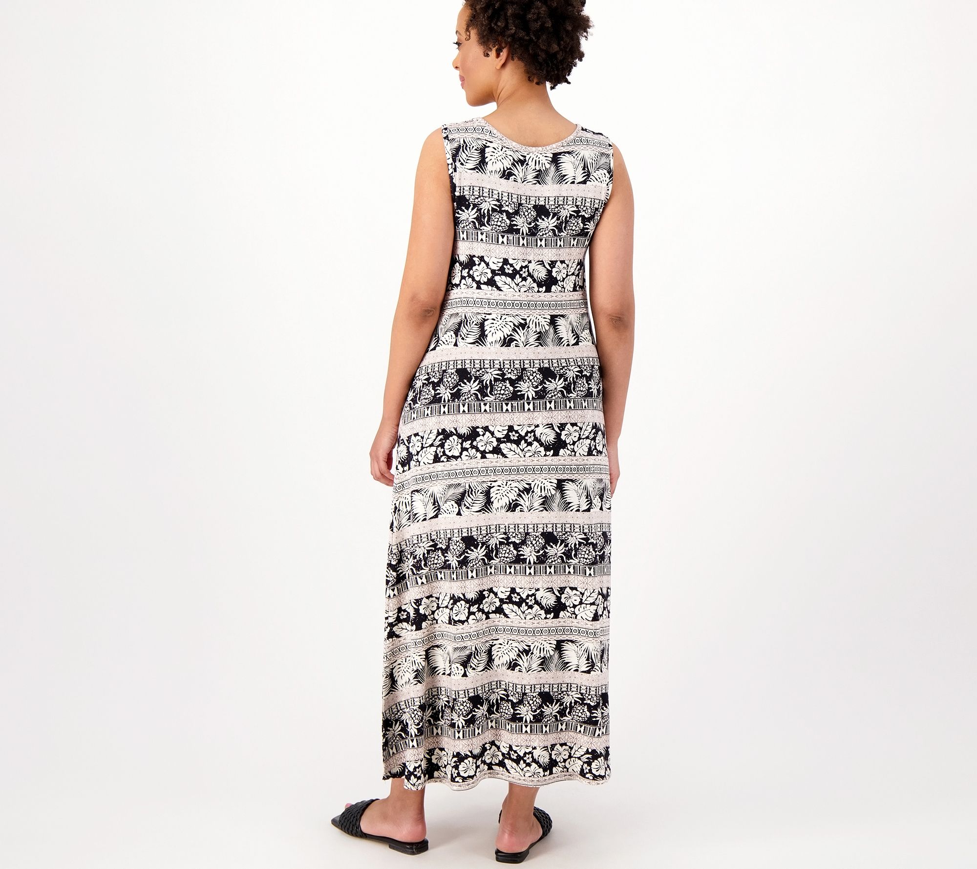 Studio Park x Jane Treacy Regular Island Midi Dress - QVC.com