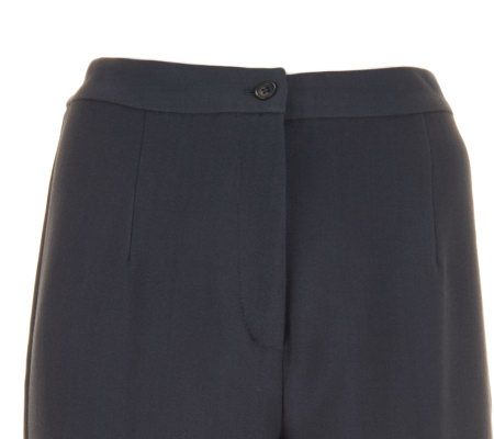 Linea by Louis Dell'Olio Petite Fly Front Tapered Leg Pants - QVC.com