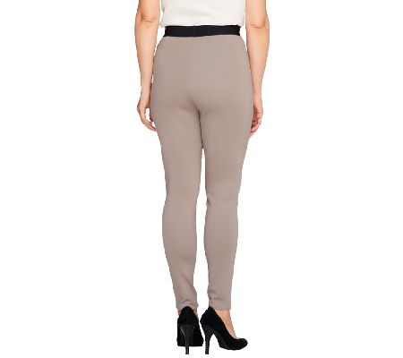 "As Is" SA by Seth Aaron Ponte Knit Legging with Pocket Detail - QVC.com