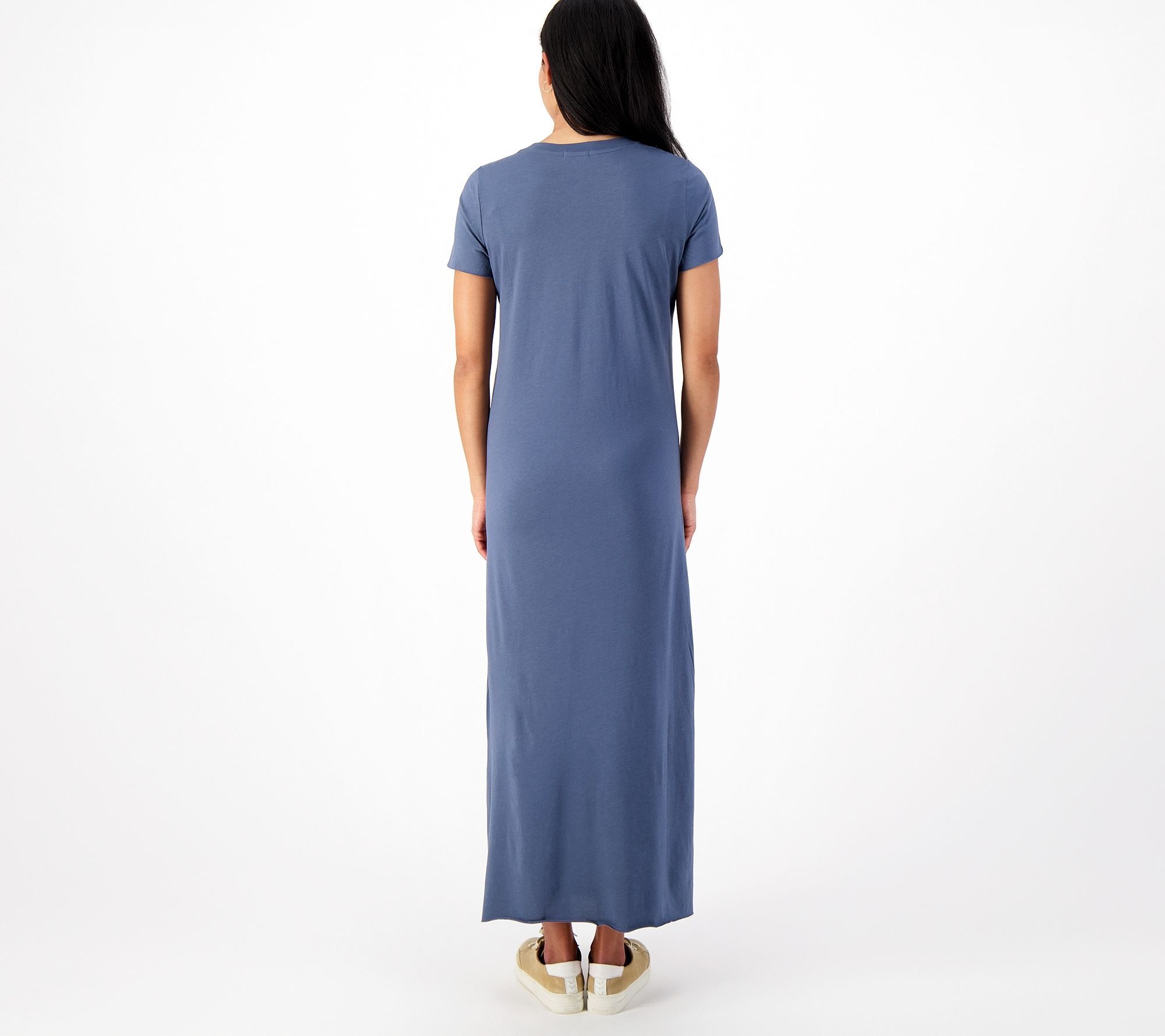 Barefoot Dreams Malibu Collection Pima Raw Edge Dress - QVC.com