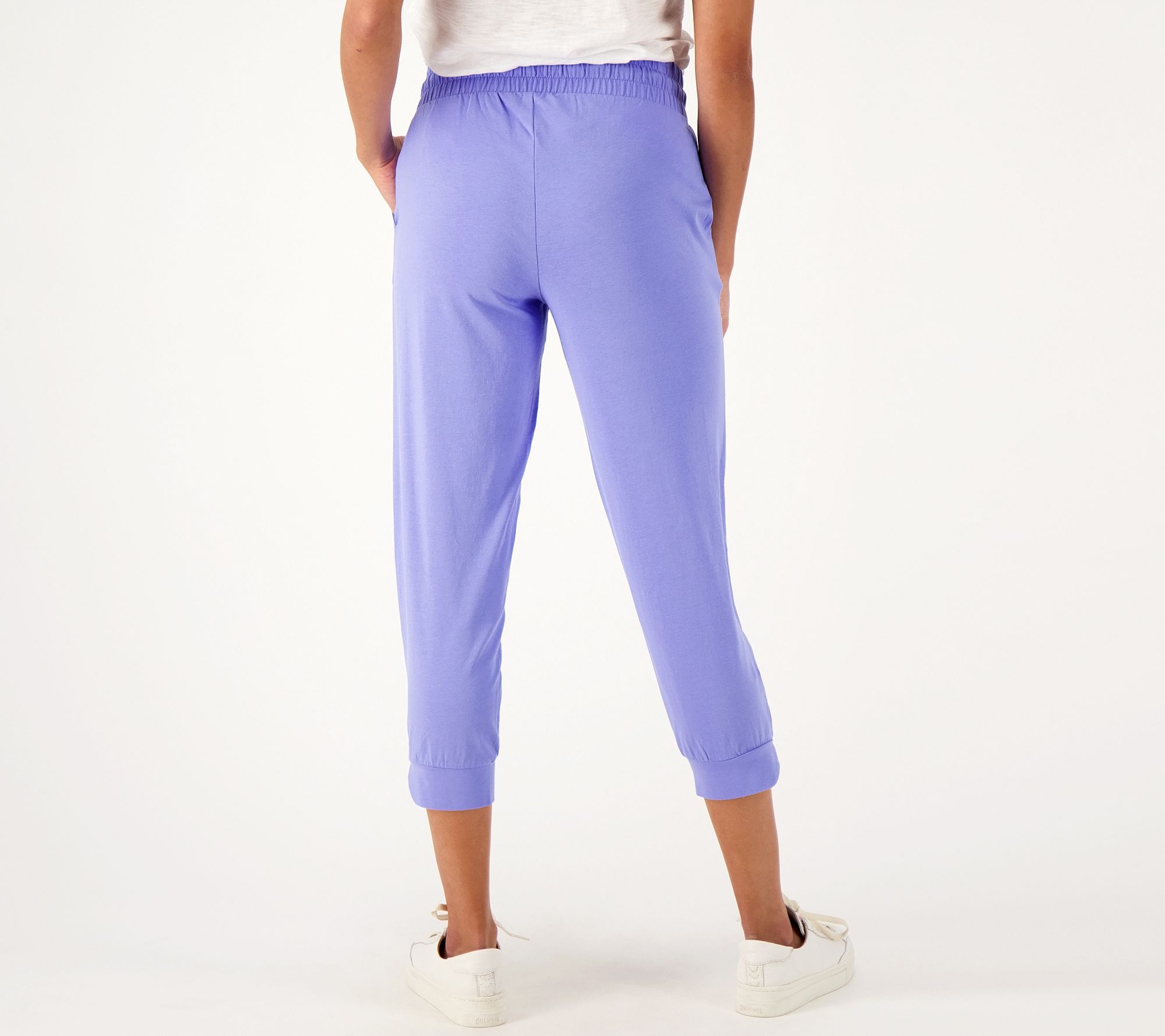 "As Is" AnyBody Cozy Knit Split Cuff Jogger - QVC.com