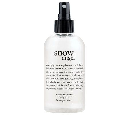 philosophy snow angel body spritz, 8 oz - QVC.com