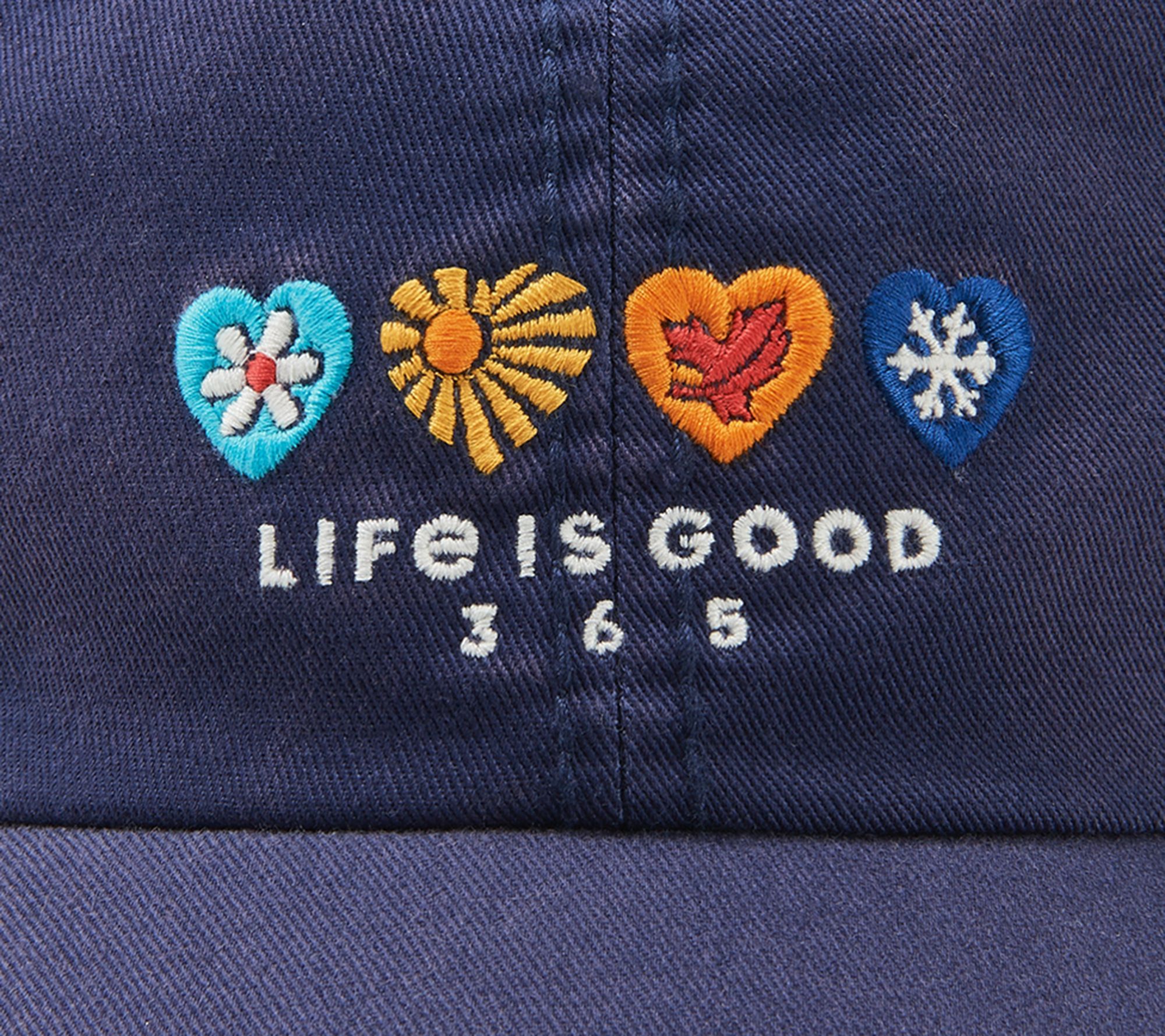 Life is Good Sunwashed Chill Cap - QVC.com