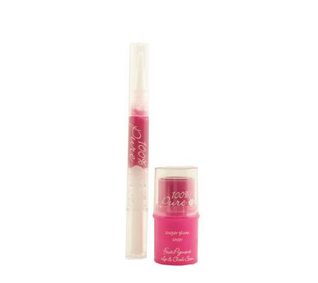 100% Pure: Lip and Cheek - QVC.com
