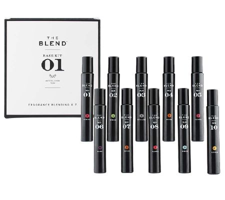 The Blend 10pc Rollerball Fragrance Custom Blending Kit - QVC.com