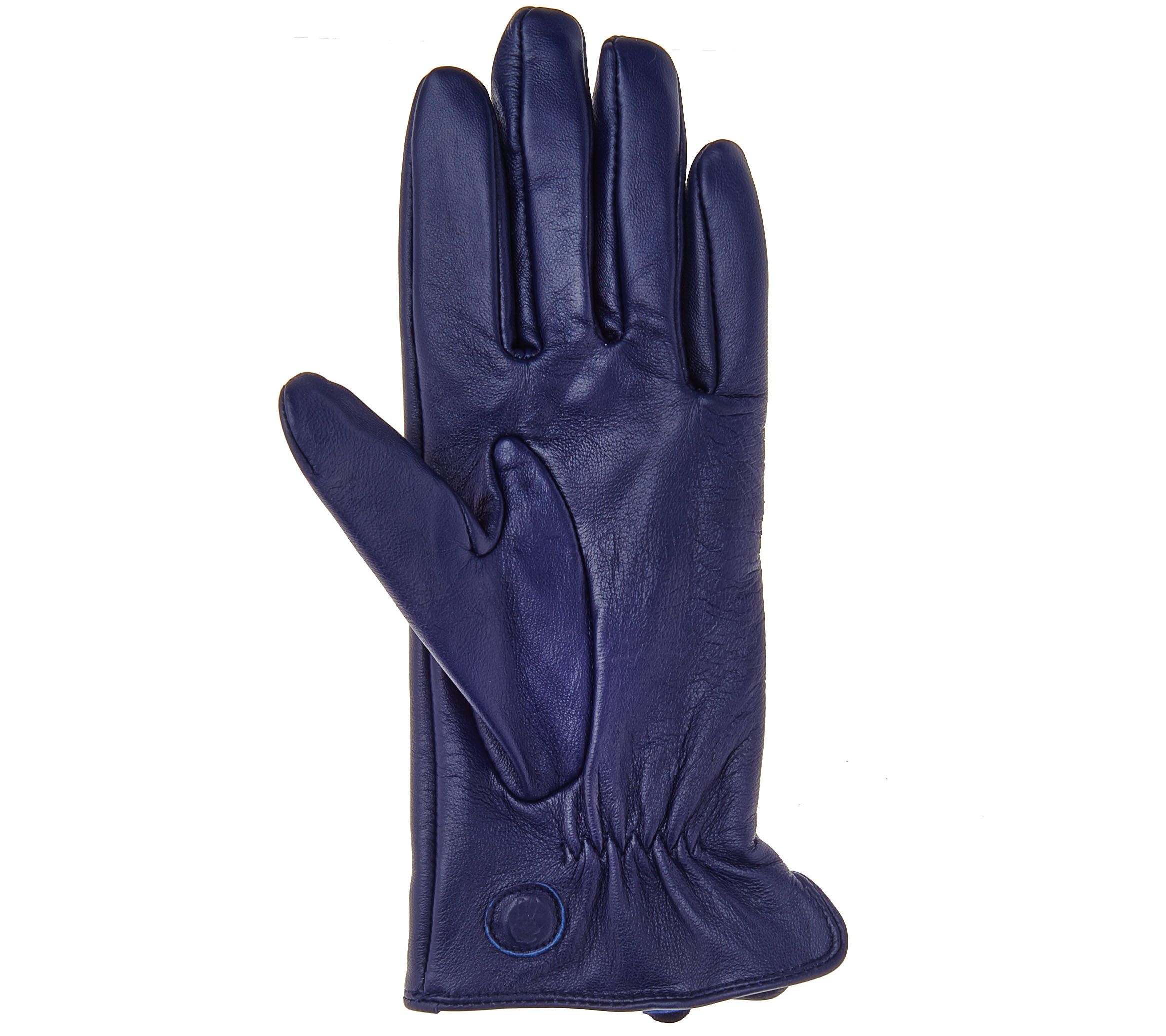 Glove.ly Leather Gloves w/ Touchscreen Functionality with Gift Box ...