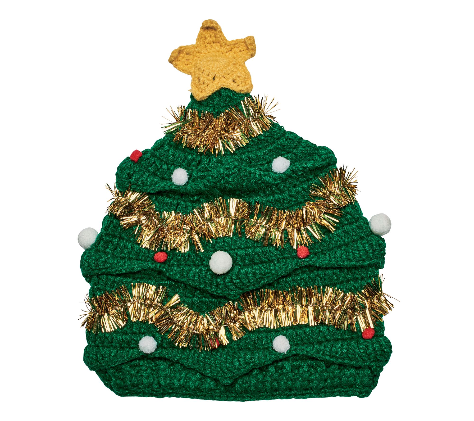 San Diego Hat Co. Christmas Tree Knit Beanie - QVC.com