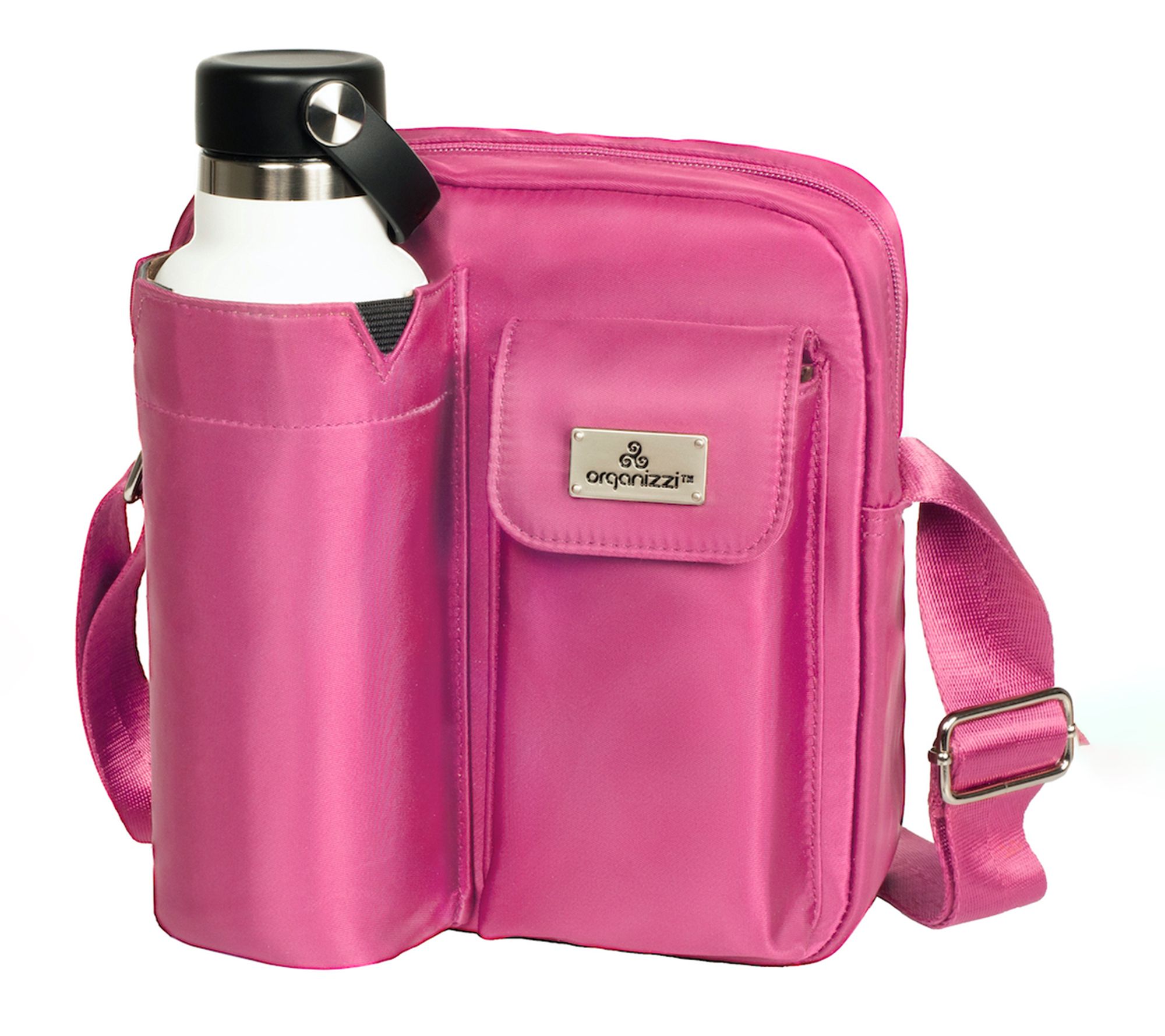 Organizzi DayTripper RFID Protected Crossbody Hydro-Bag - QVC.com