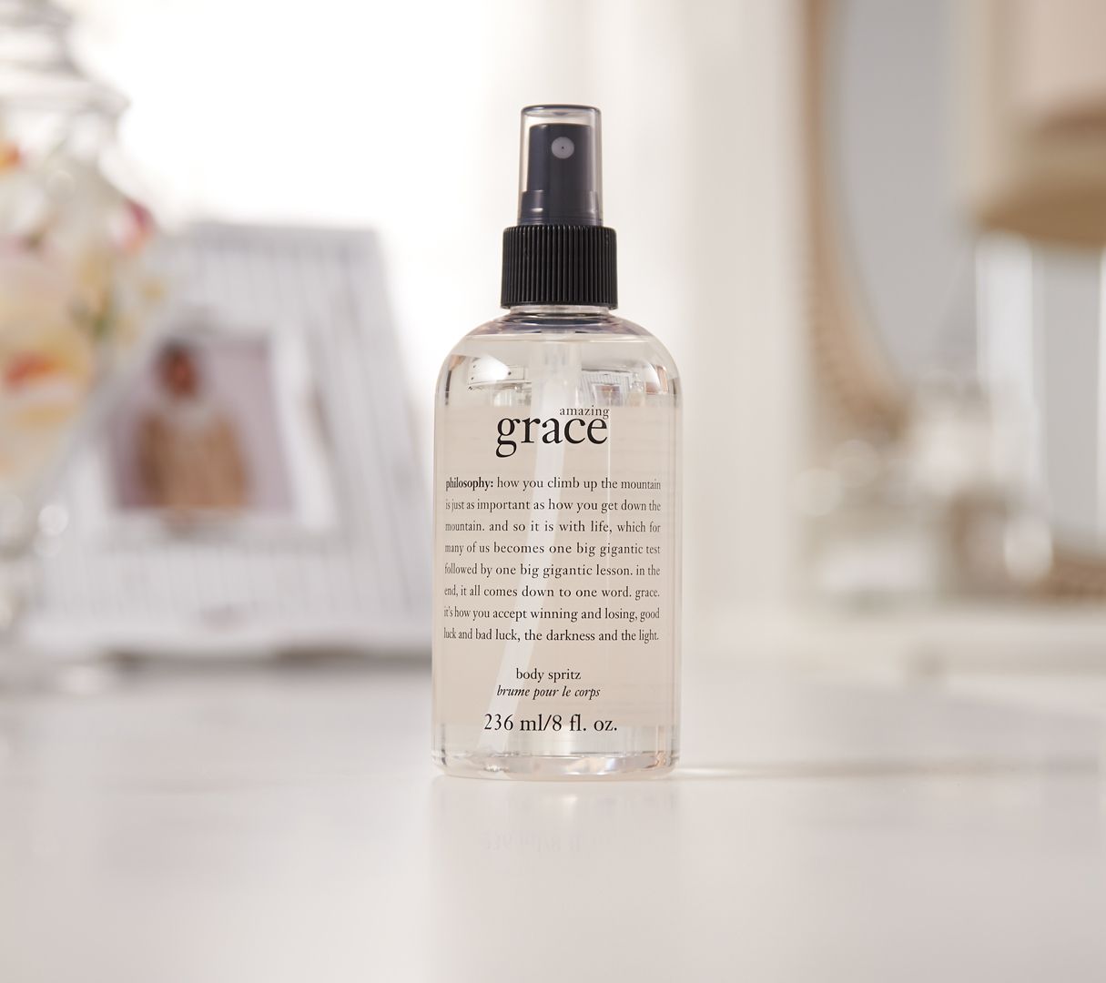 Philosophy Amazing Grace Perfumed Body Spritz 8 Oz QVC