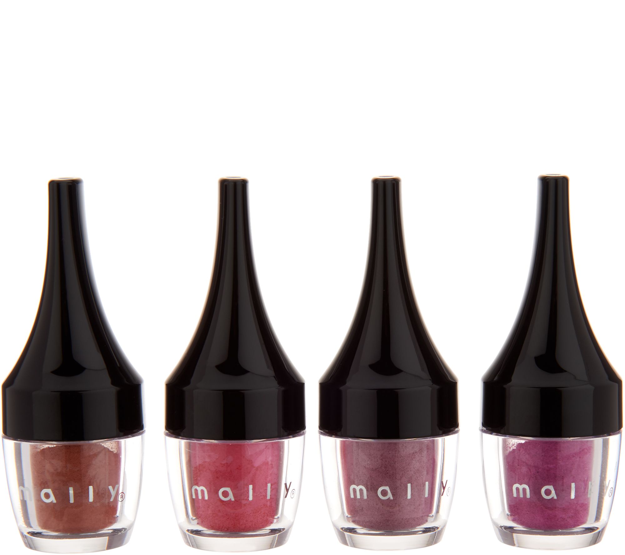 (QVC) Beauty iQ – Mally Set of 4 Pure Pigment Melting Lip Powder ...