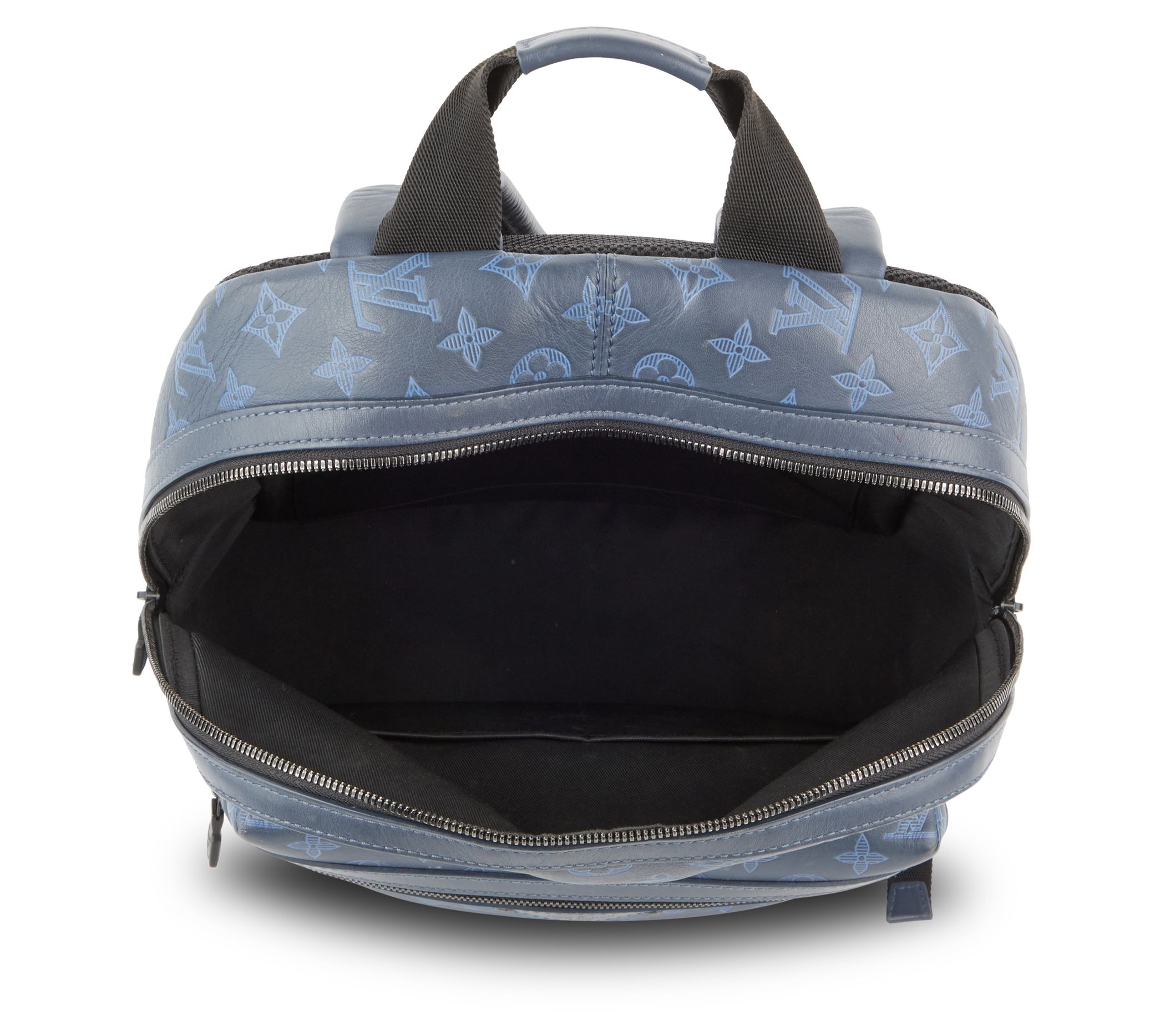 Pre-Owned Louis Vuitton Sprinter Backpack Shadow Monogram Blue - QVC.com