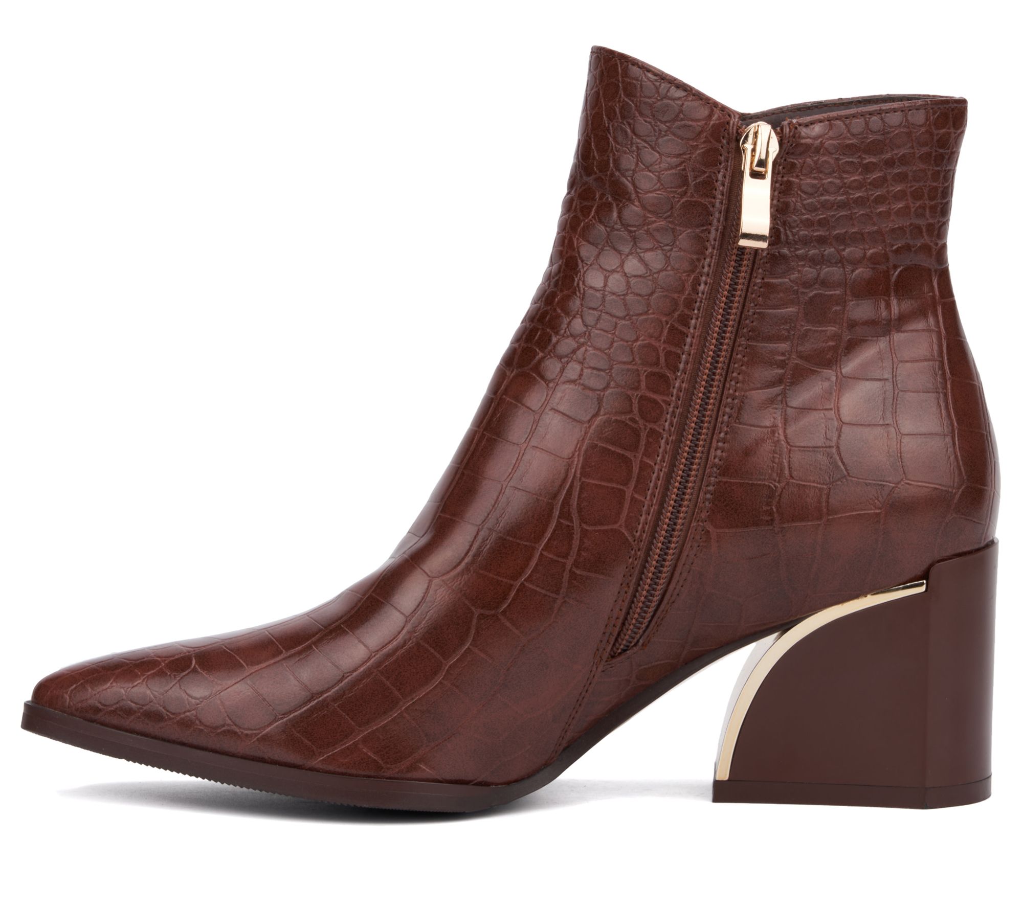Torgeis Women's Nava Heeled Ankle Boots - QVC.com