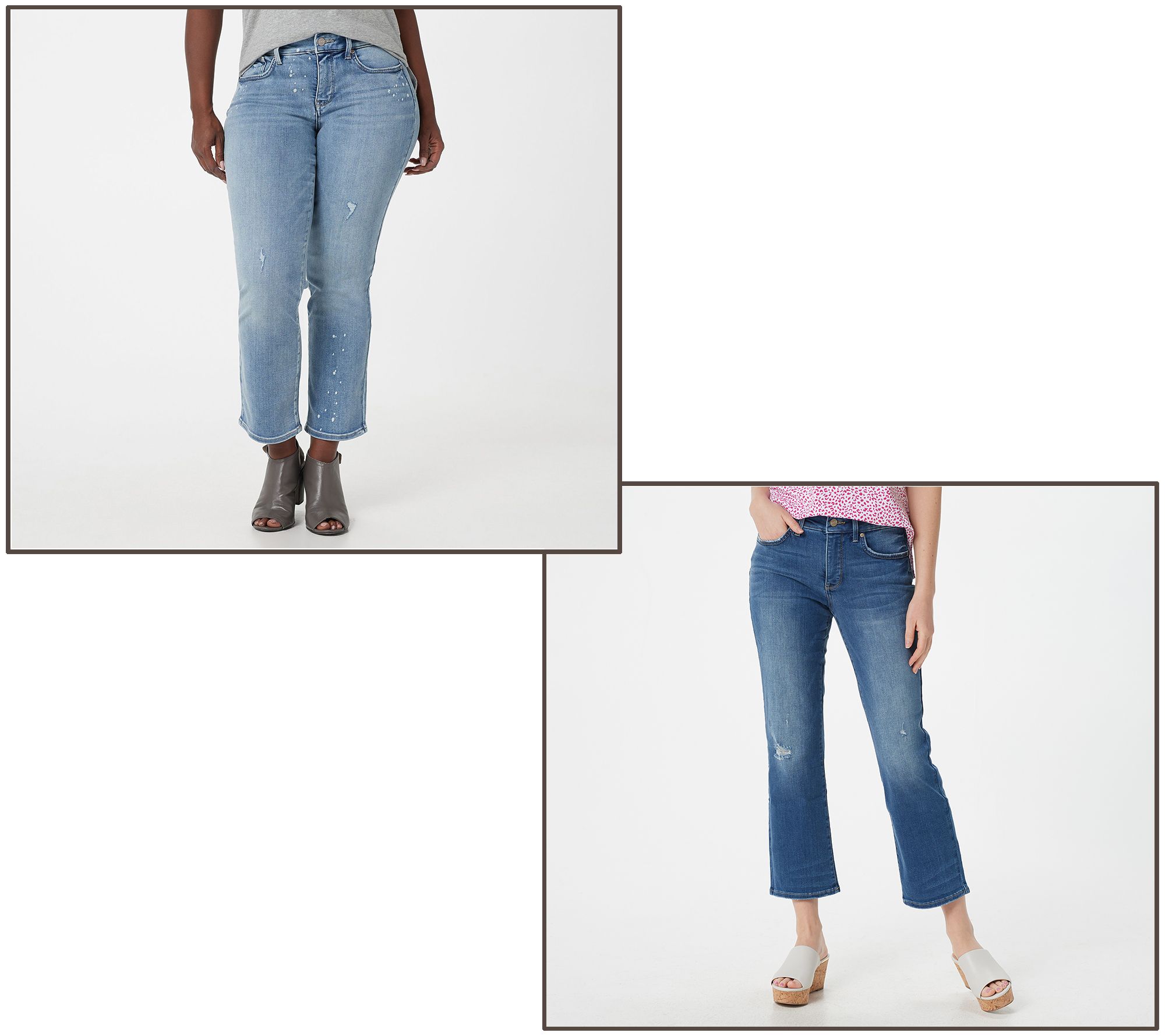 NYDJ Marilyn Straight Ankle Jeans - QVC.com