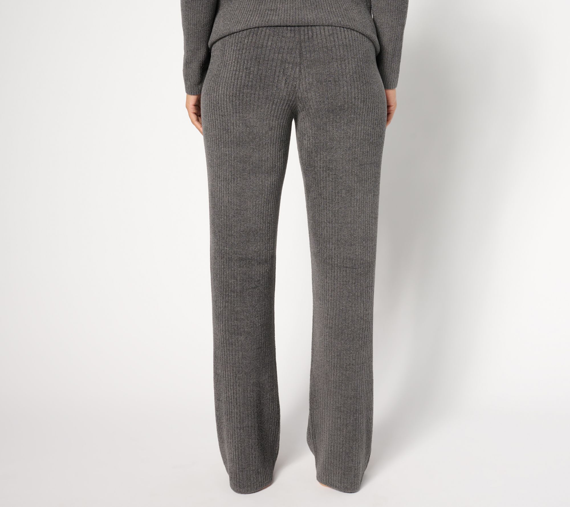 "As Is" Barefoot Dreams Tall CozyChic Ultra Lite Ribbed Pants - QVC.com