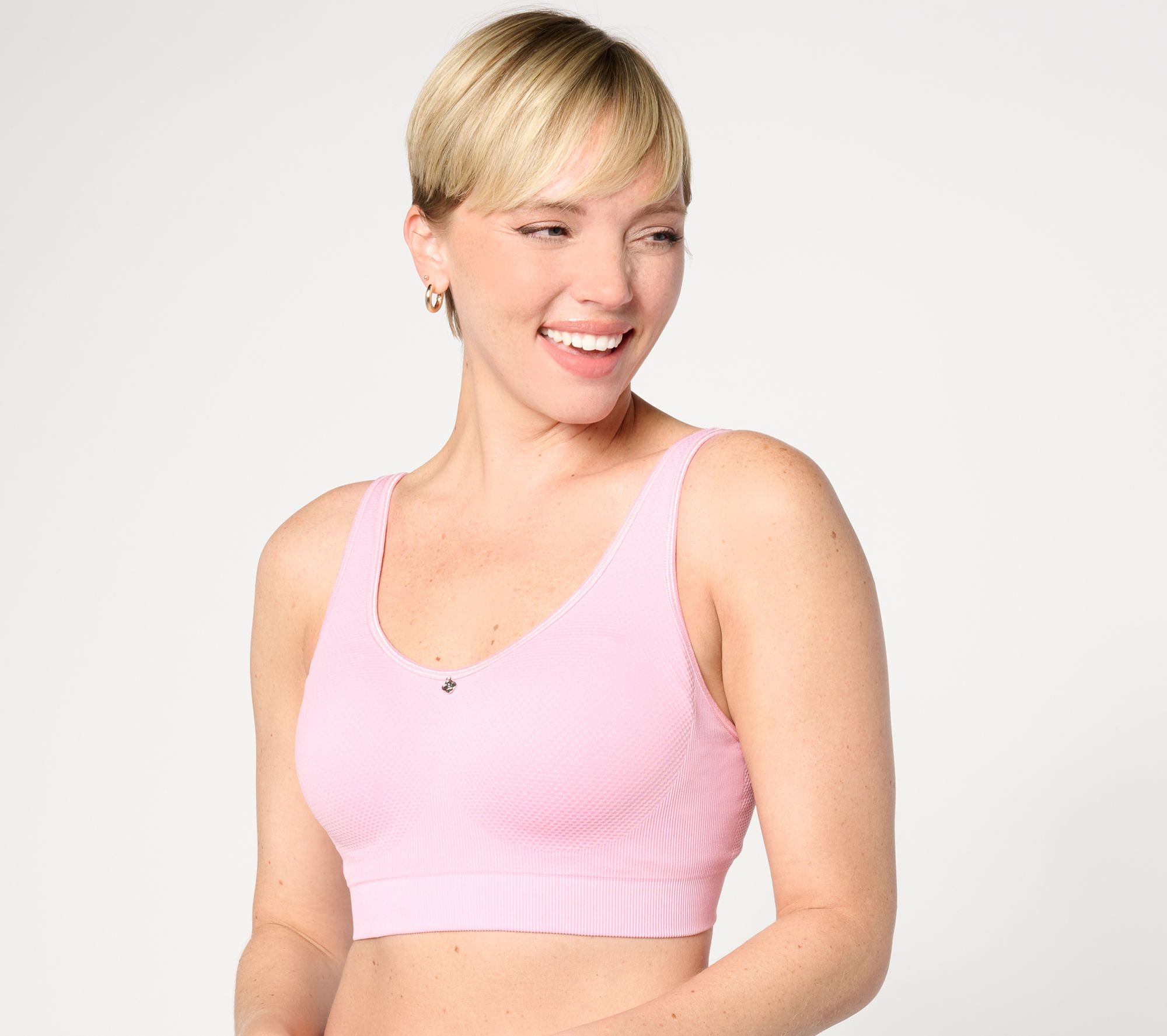 "As Is" Breezies Air Effects Seamless WF Contour Bra - QVC.com