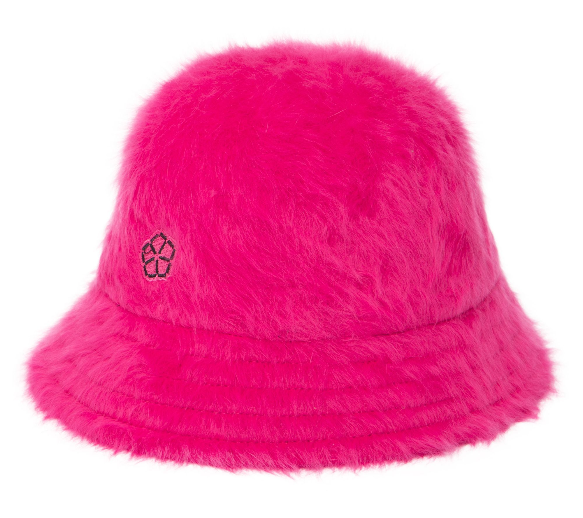 Trina by Trina Turk Faux Angora Relaxed Fit Bucket Hat - QVC.com