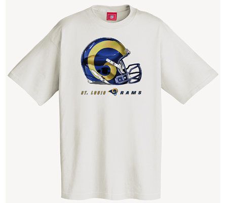 NFL St. Louis Rams Gridiron Crown T-Shirt - QVC.com