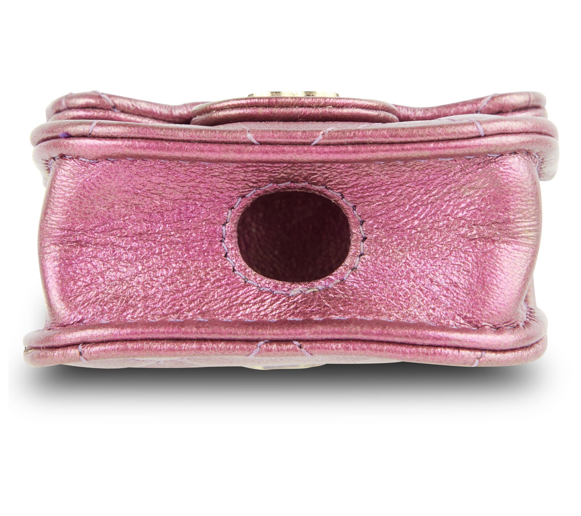 Pre-Owned Chanel Airpod Pro Shoulder Bag Purple - QVC.com