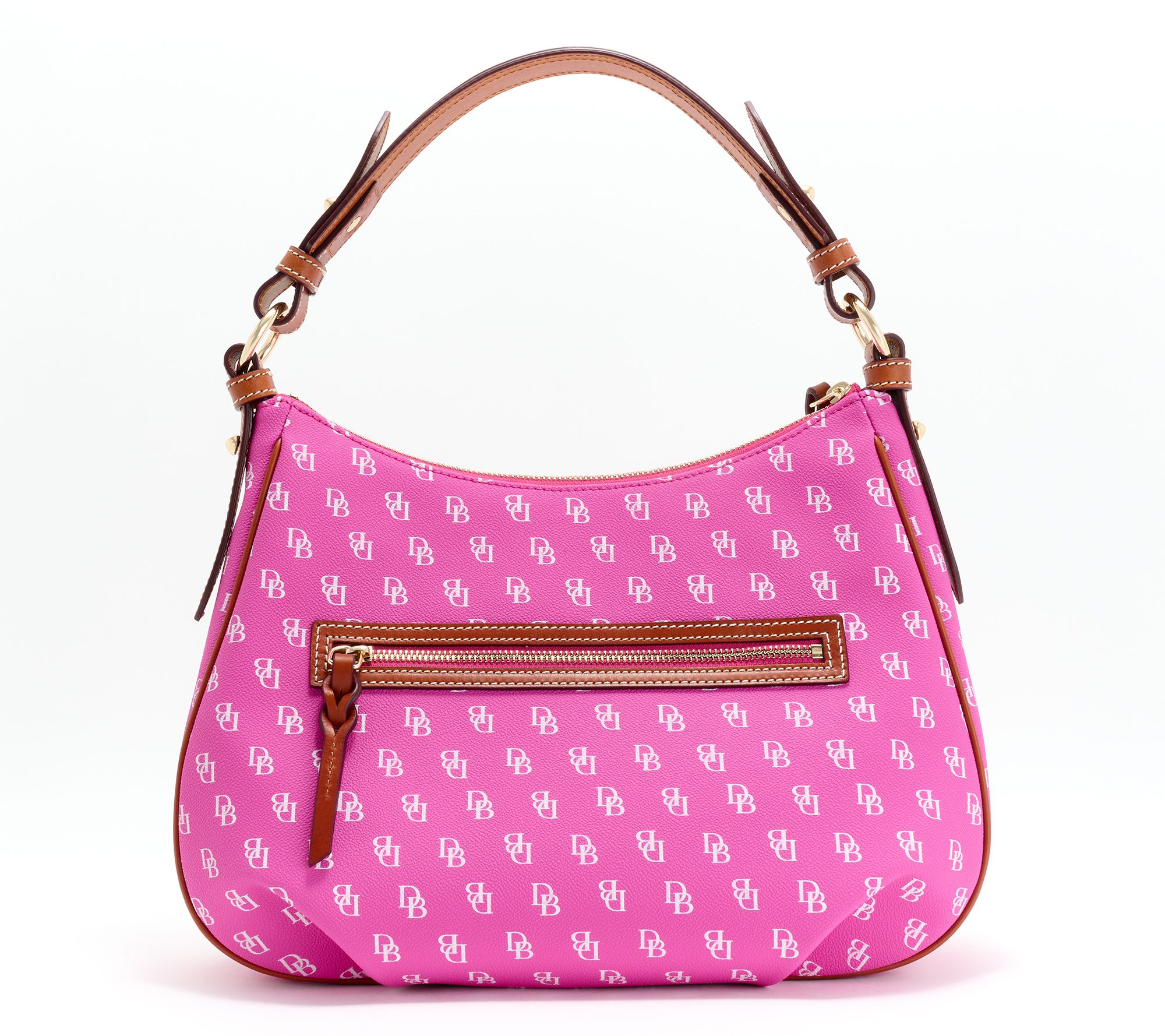 "As Is" Dooney & Bourke Coated Cotton Gretta East/West Collins Bag ...