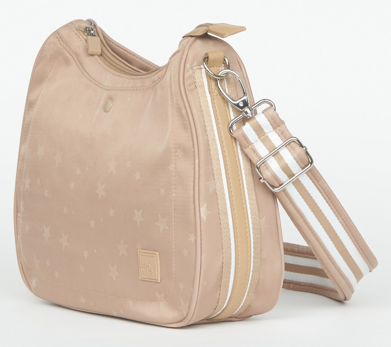 IHKWIP Side Stripe Saddle Crossbody Bag - QVC.com
