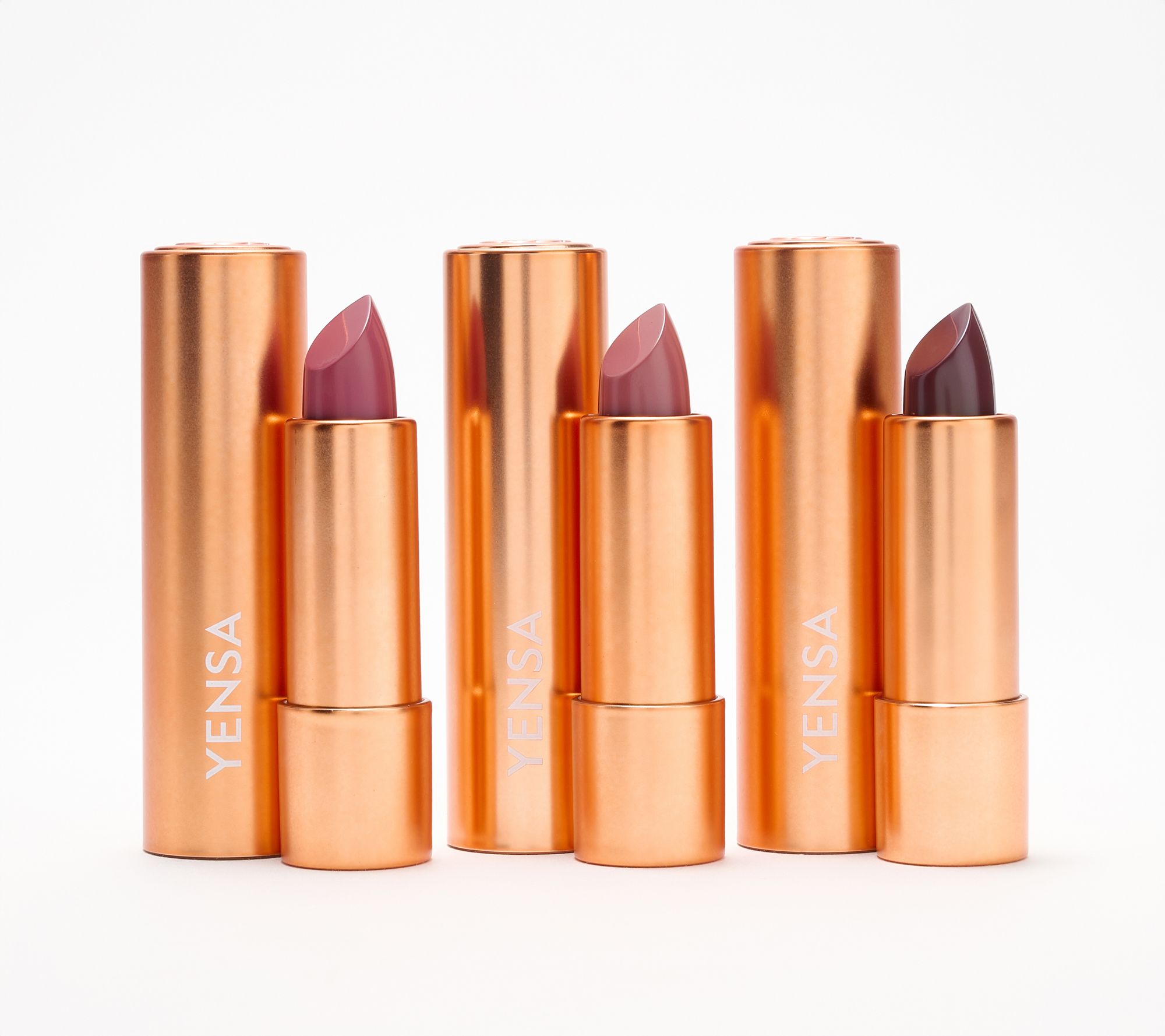 YENSA Beauty Lipstick Trio - QVC.com