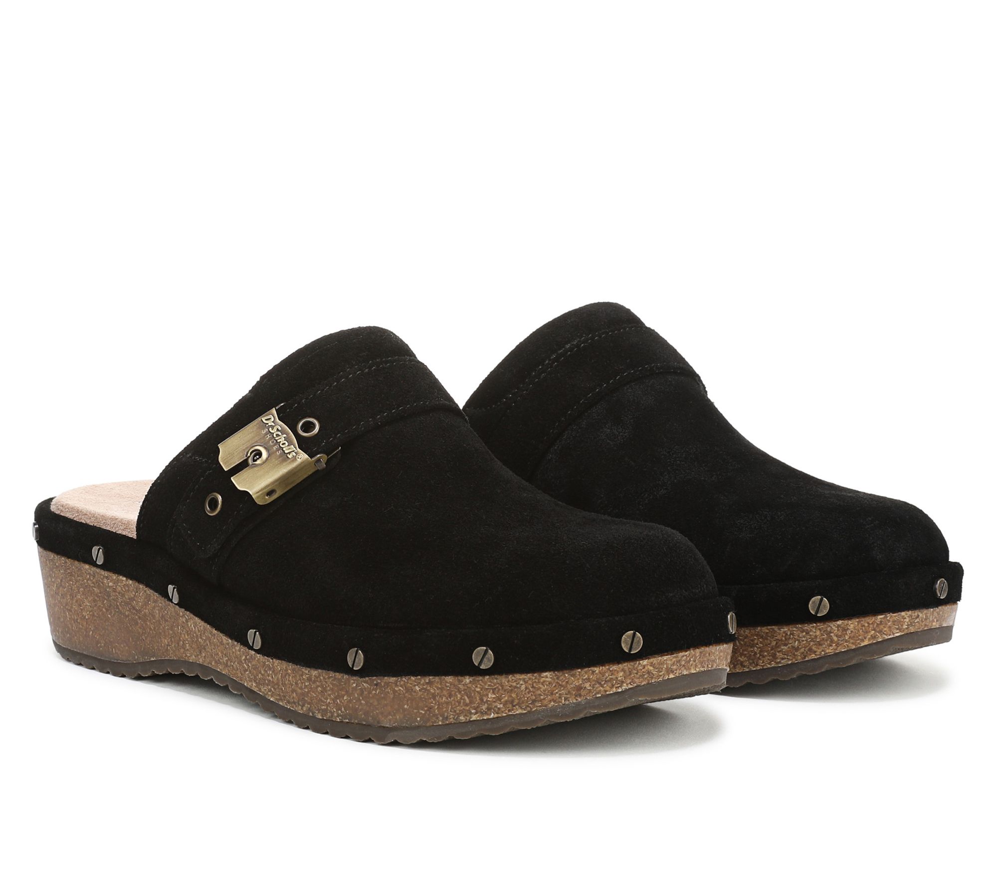 Dr. Scholl's Leather Mules - Original Flex Clog - QVC.com