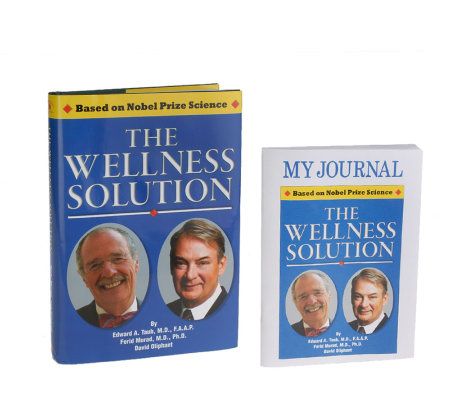 "The Wellness Solution" Book with Journal - QVC.com