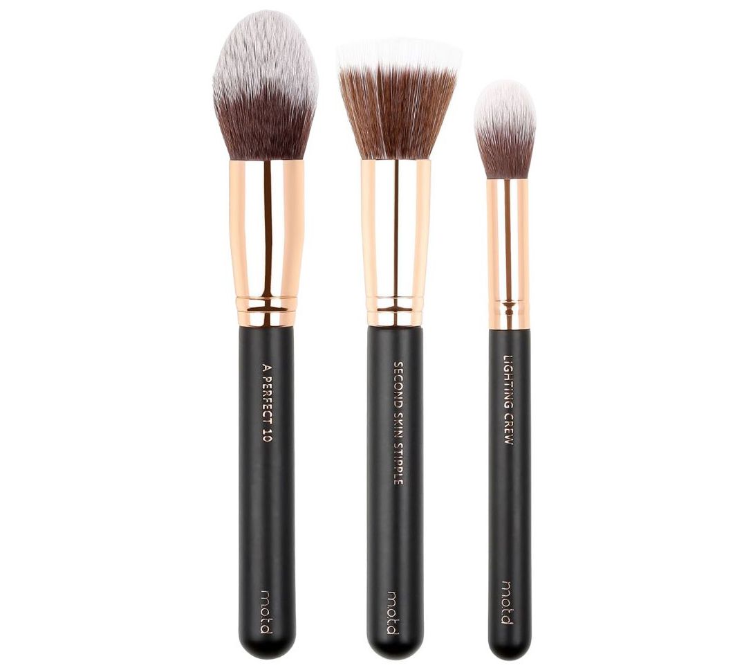 MOTD Cosmetics No Makeup Makeup Brush Set - QVC.com