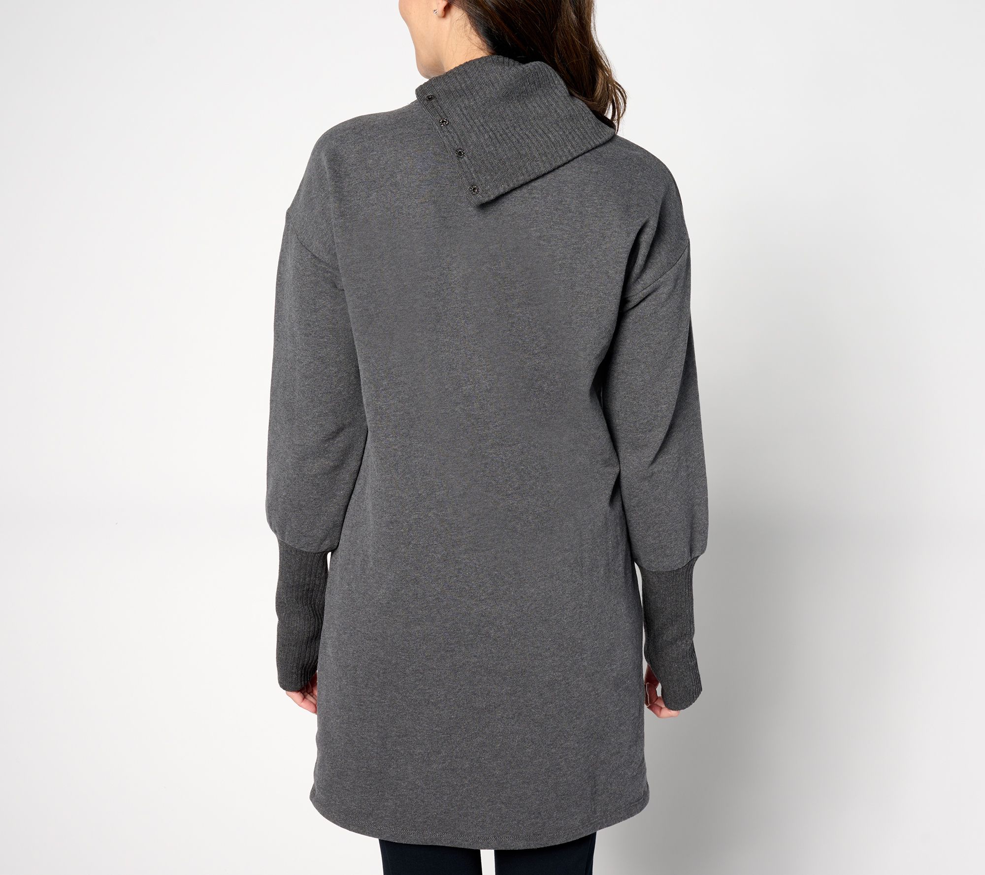 Studio Park x Shawn Killinger Petite Sweatshirt Dress - QVC.com