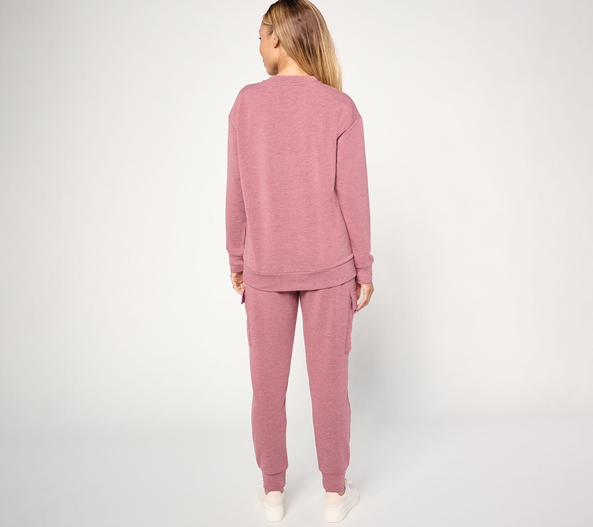 "As Is" Berkshire Homewear French Terry Lounge Set - QVC.com