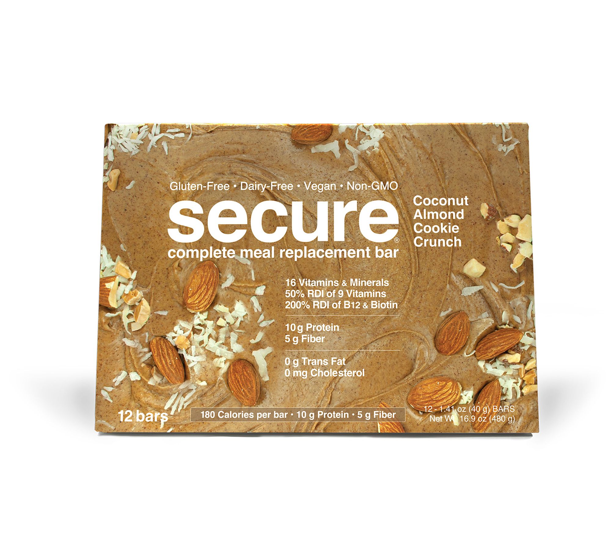 Andrew Lessman Secure Meal Replacement Bars 40g 24 Count - QVC.com