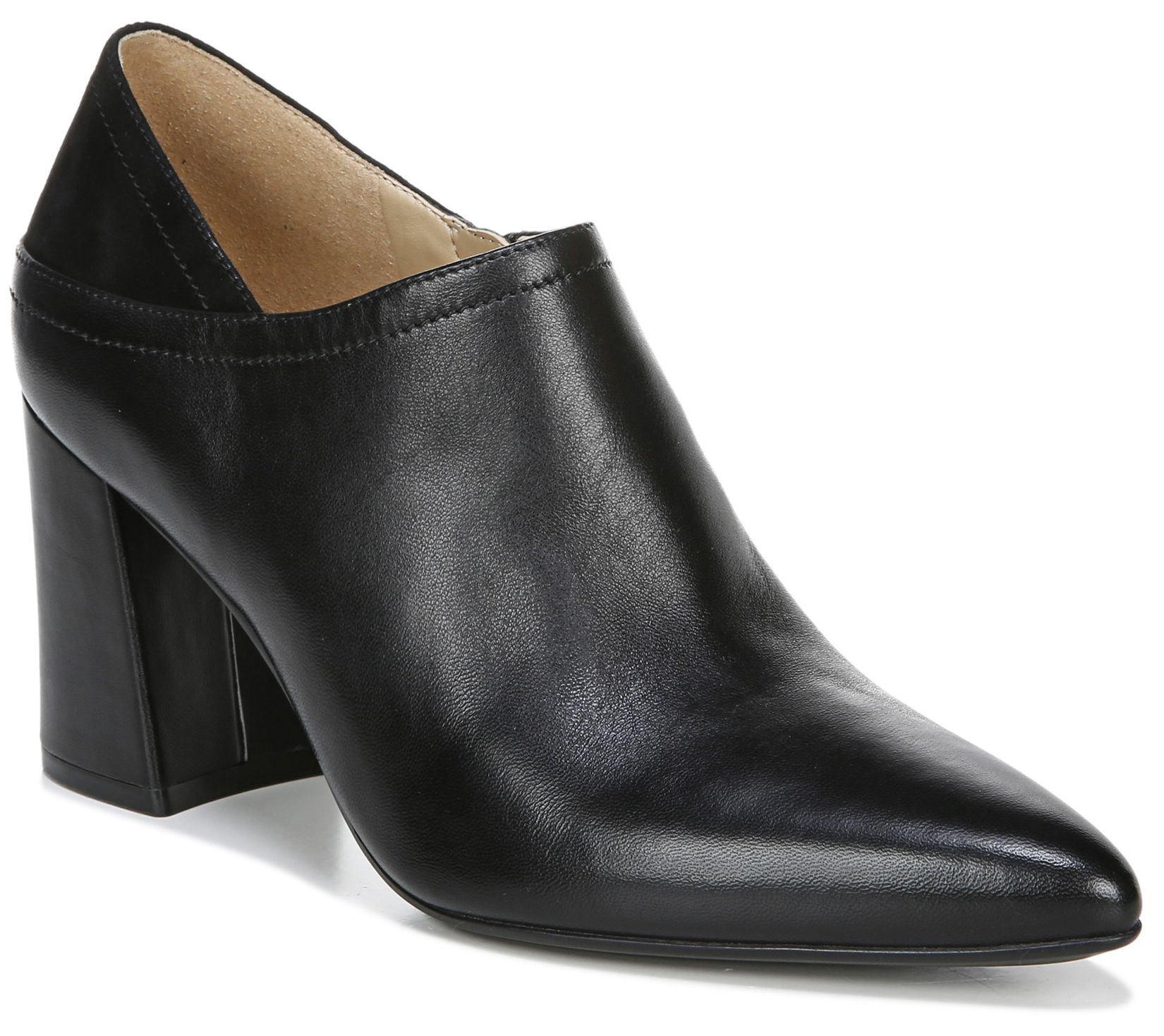 Naturalizer Zipper Shooties - Holliday - QVC.com