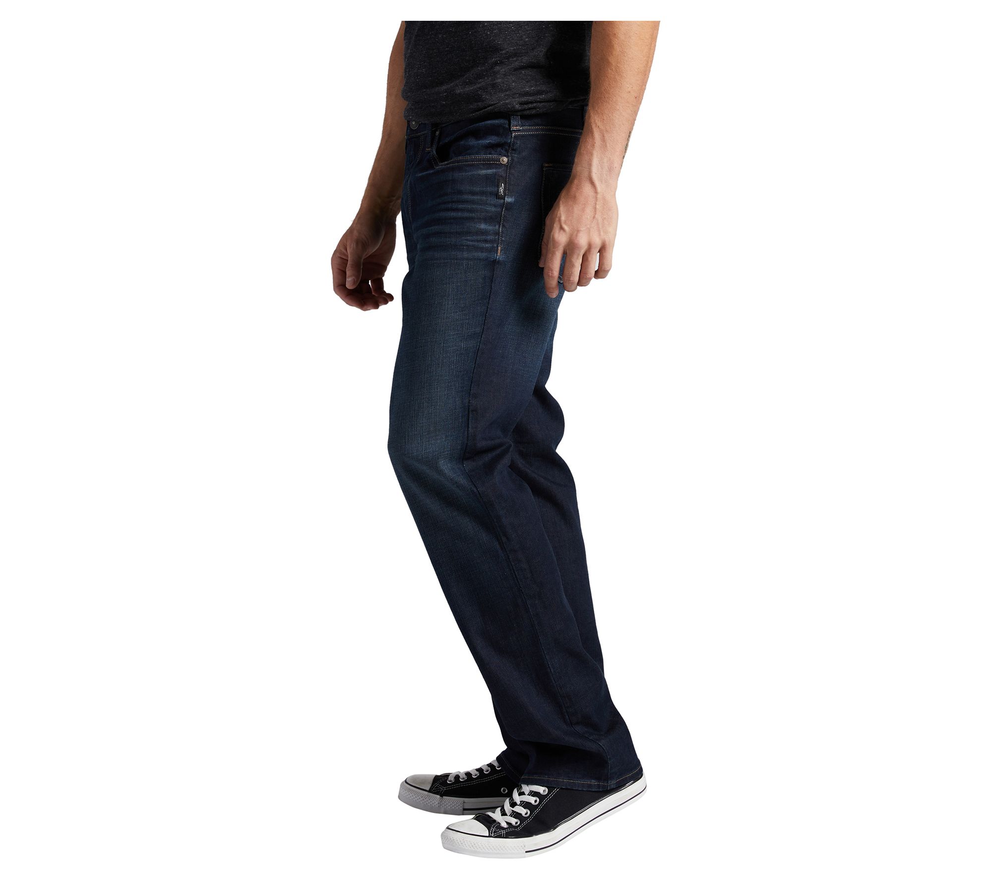 Silver Jeans Co. Men's Allan Slim-Fit Straight-Leg - RAS449 - QVC.com