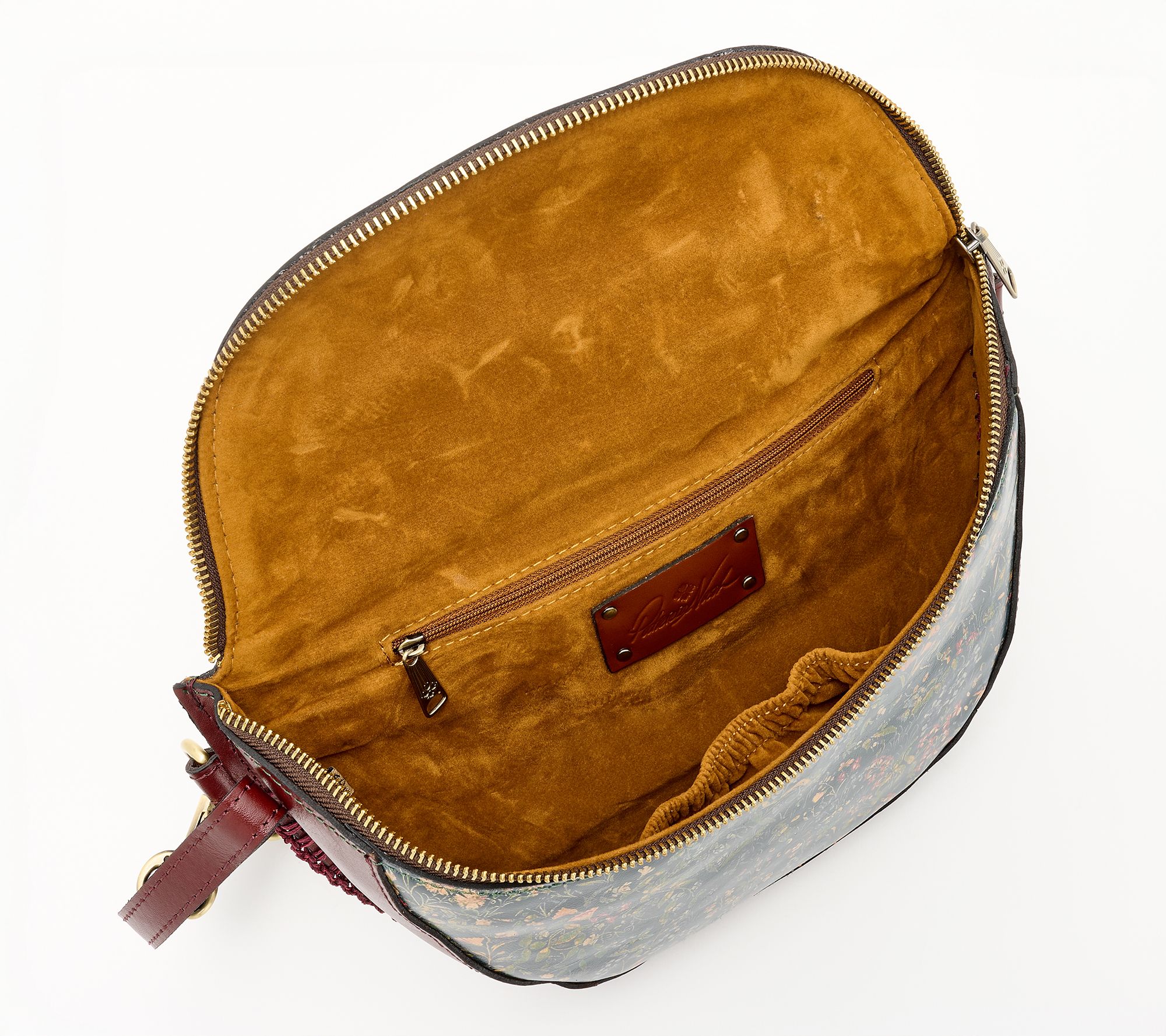 "As Is" Patricia Nash Leather Avella Belt Bag - QVC.com