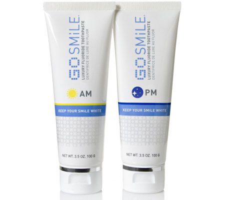 Go Smile AM and PM Toothpaste Duo - QVC.com