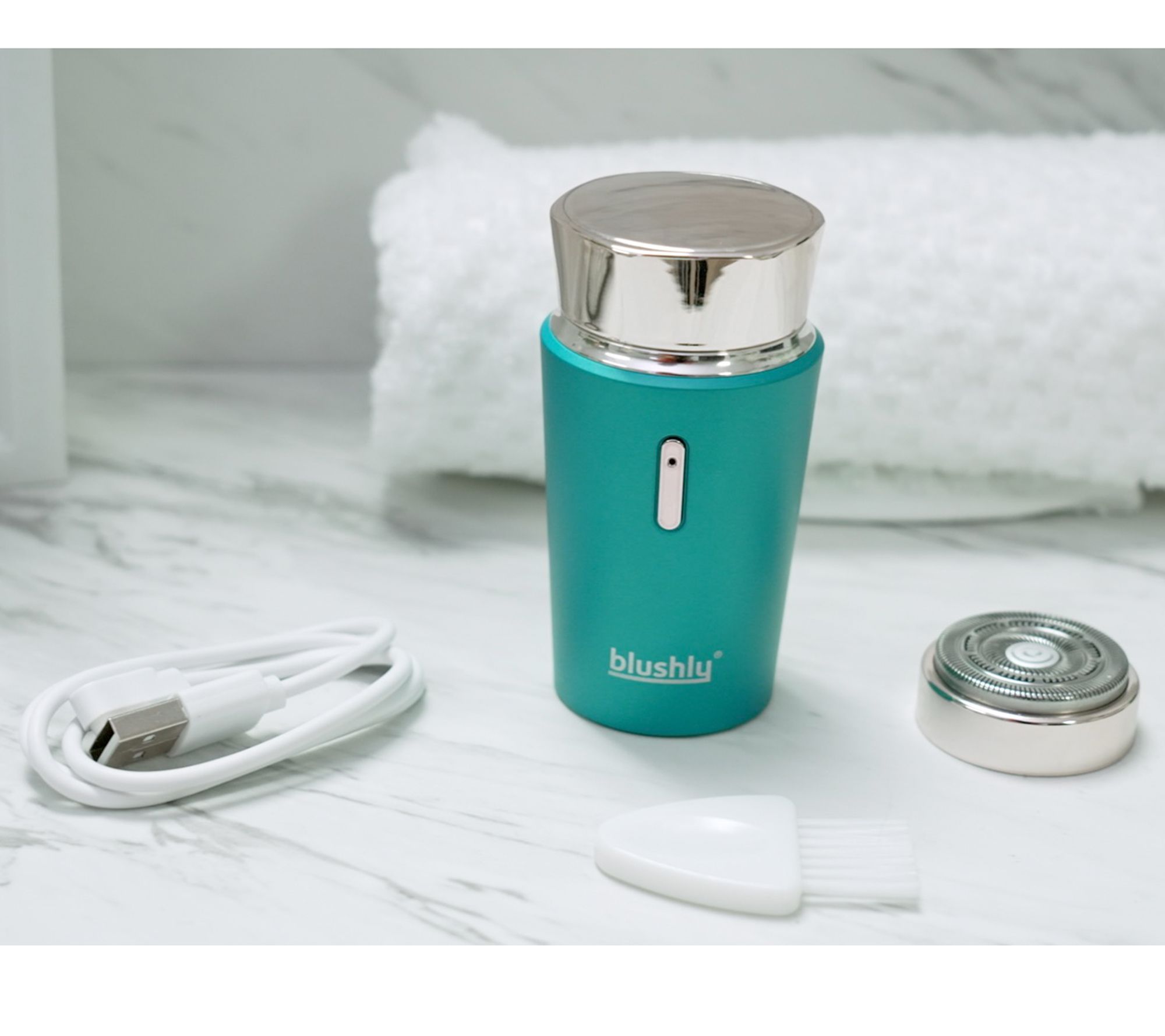 Blushly Large Face and Body Hair Trimmer - QVC.com