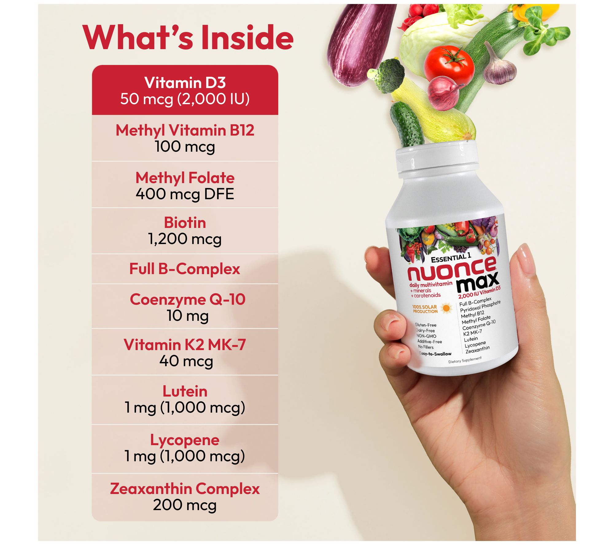 Andrew Lessman Essential One NUONCE MAX MultiVitamin One Cap Daily ...