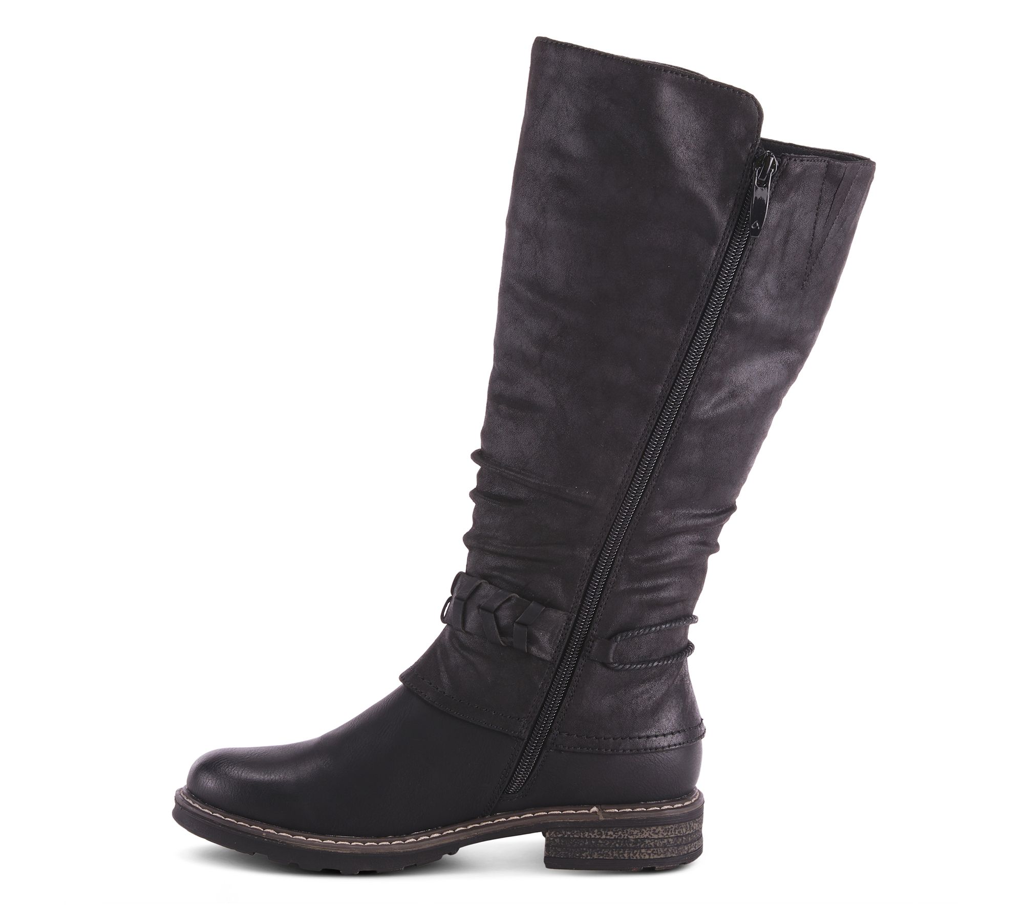 Patrizia by Spring Step Mid-Calf Boot - Kabuta - QVC.com