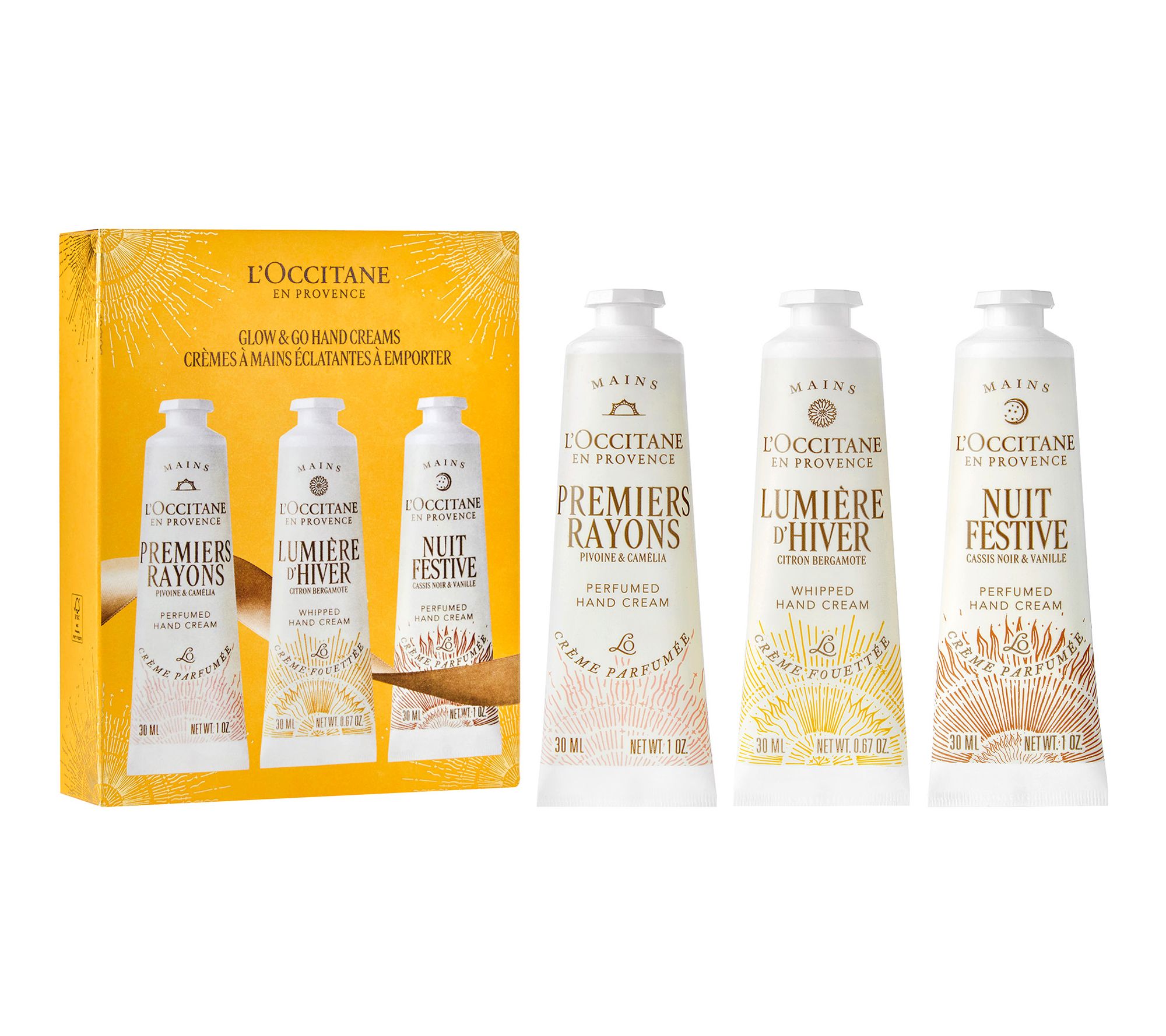 L'Occitane Glow & Go Hand Creams - QVC.com