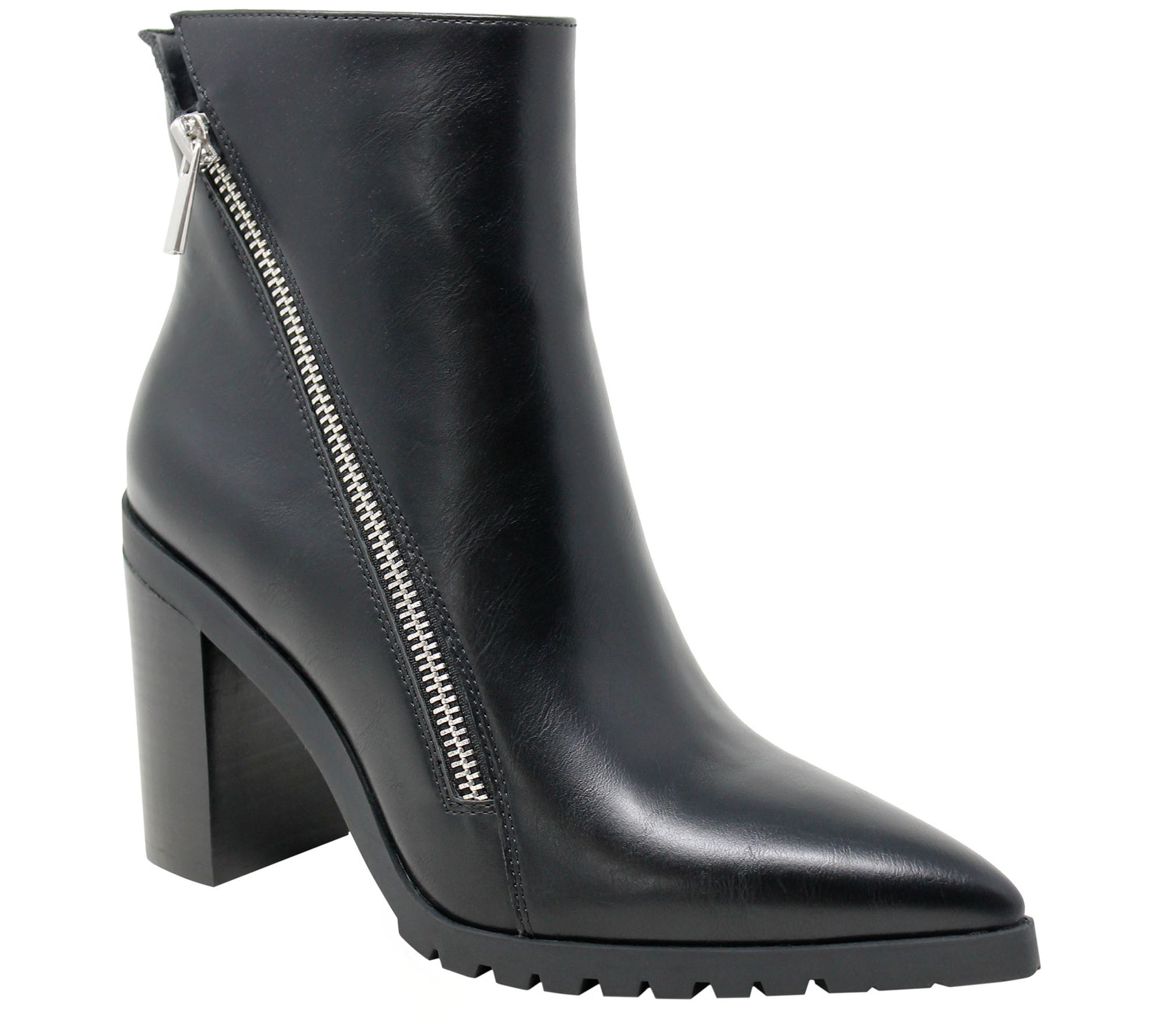 Charles by Charles David Box Smooth Booties - D ominate - QVC.com