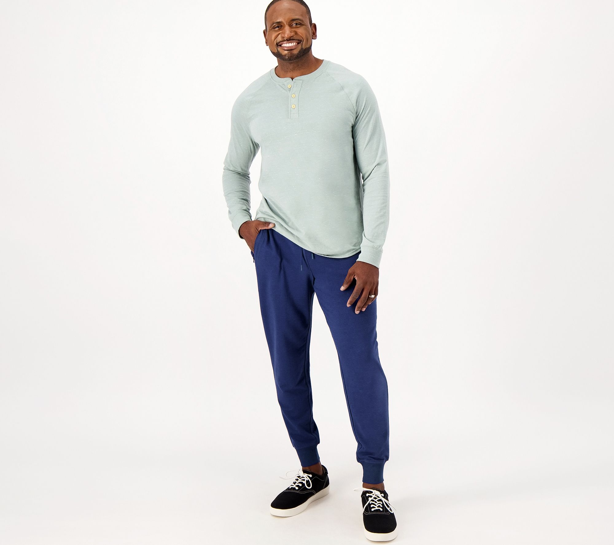 zuda Men's x Kevin Kreider Z-Knit Pull-On Jogger Pant - QVC.com