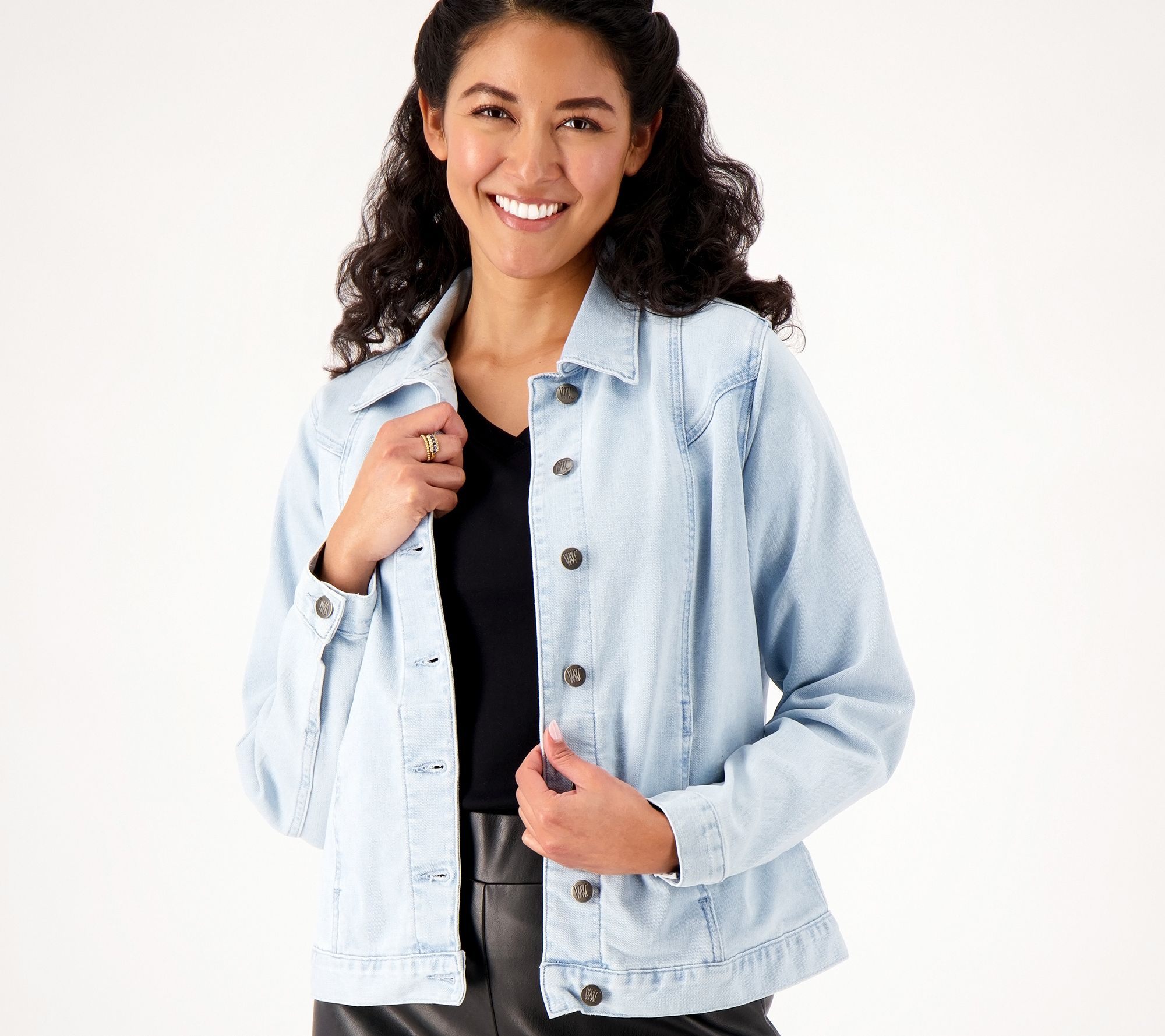"As Is" Women with Control My Wonder Denim Jacket - QVC.com