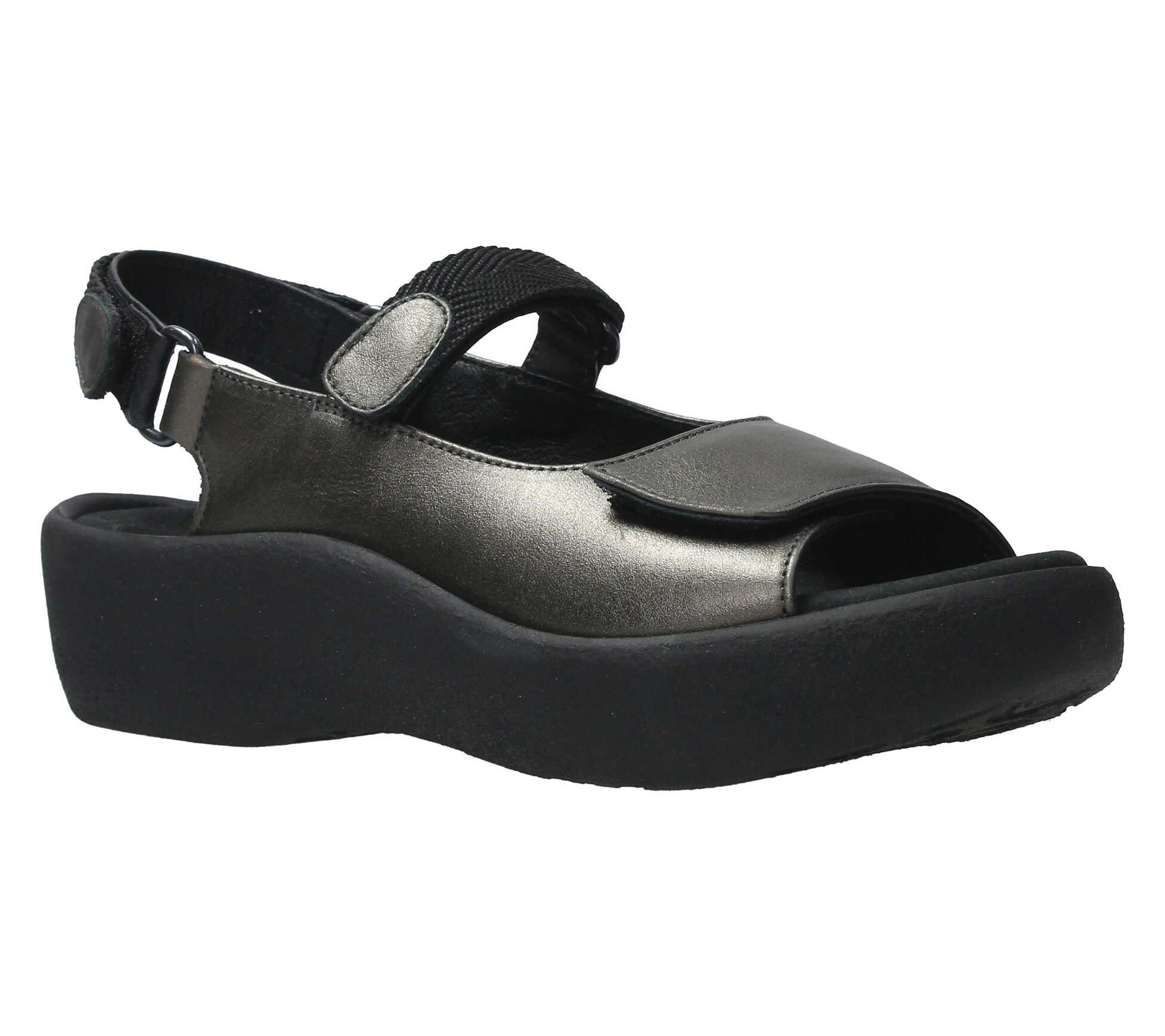 Wolky Lightweight Leather Sandal - Jewel - QVC.com