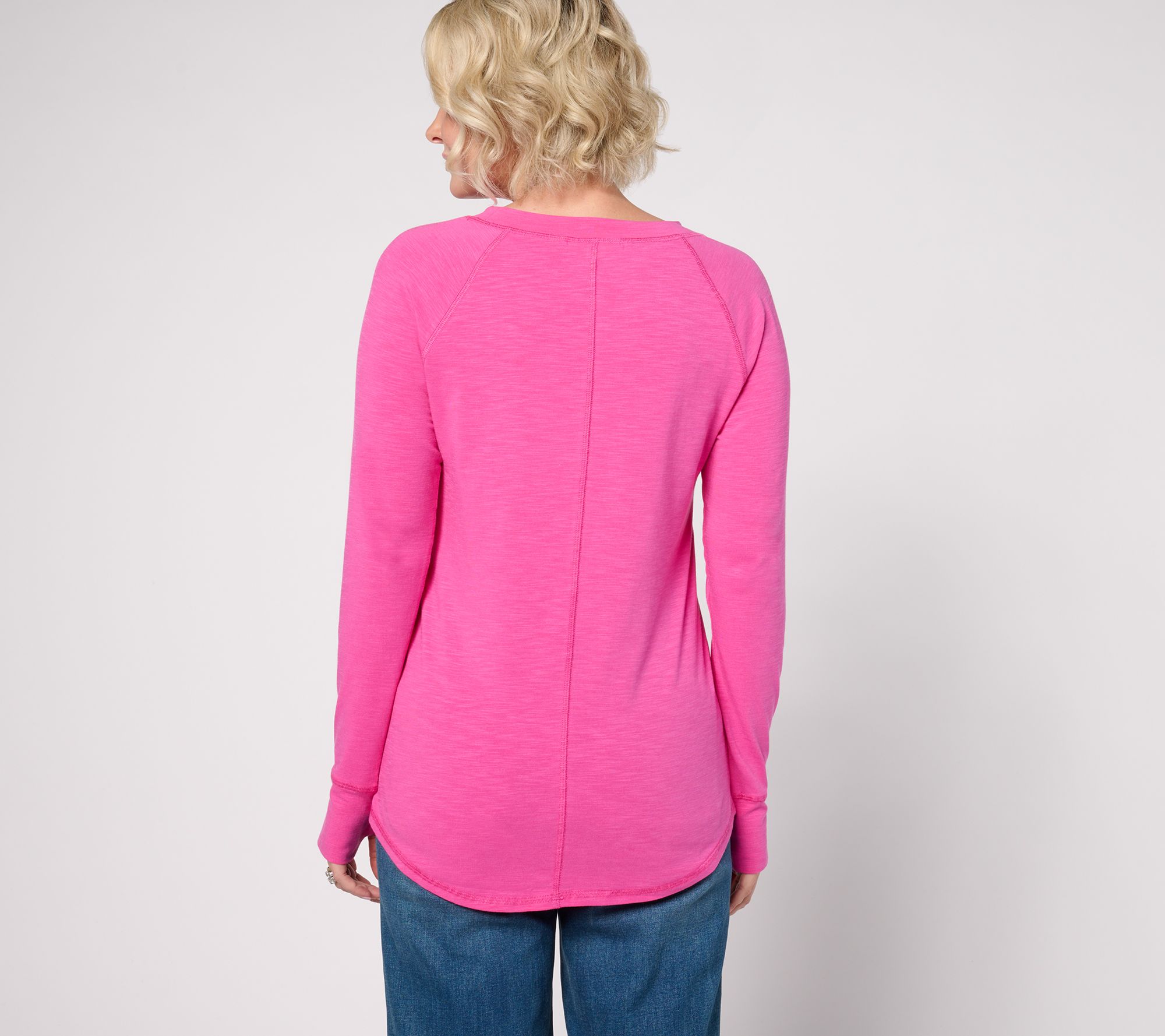 "As Is" Jingle Belles by Kim Gravel Tinsel Tree Slub Top - QVC.com