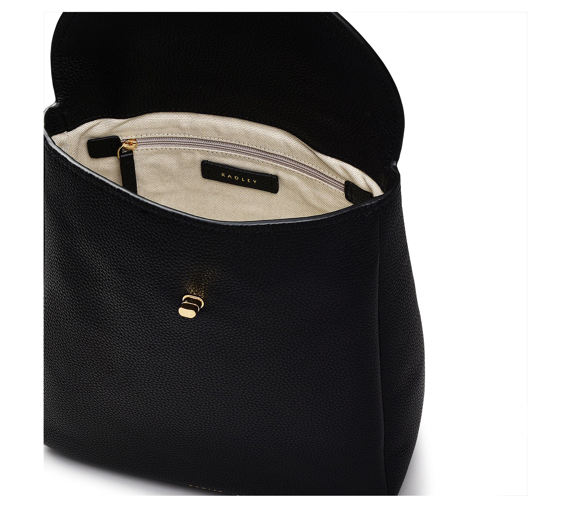 RADLEY London Carpenter Yard Medium Flap Leather Backpack - QVC.com