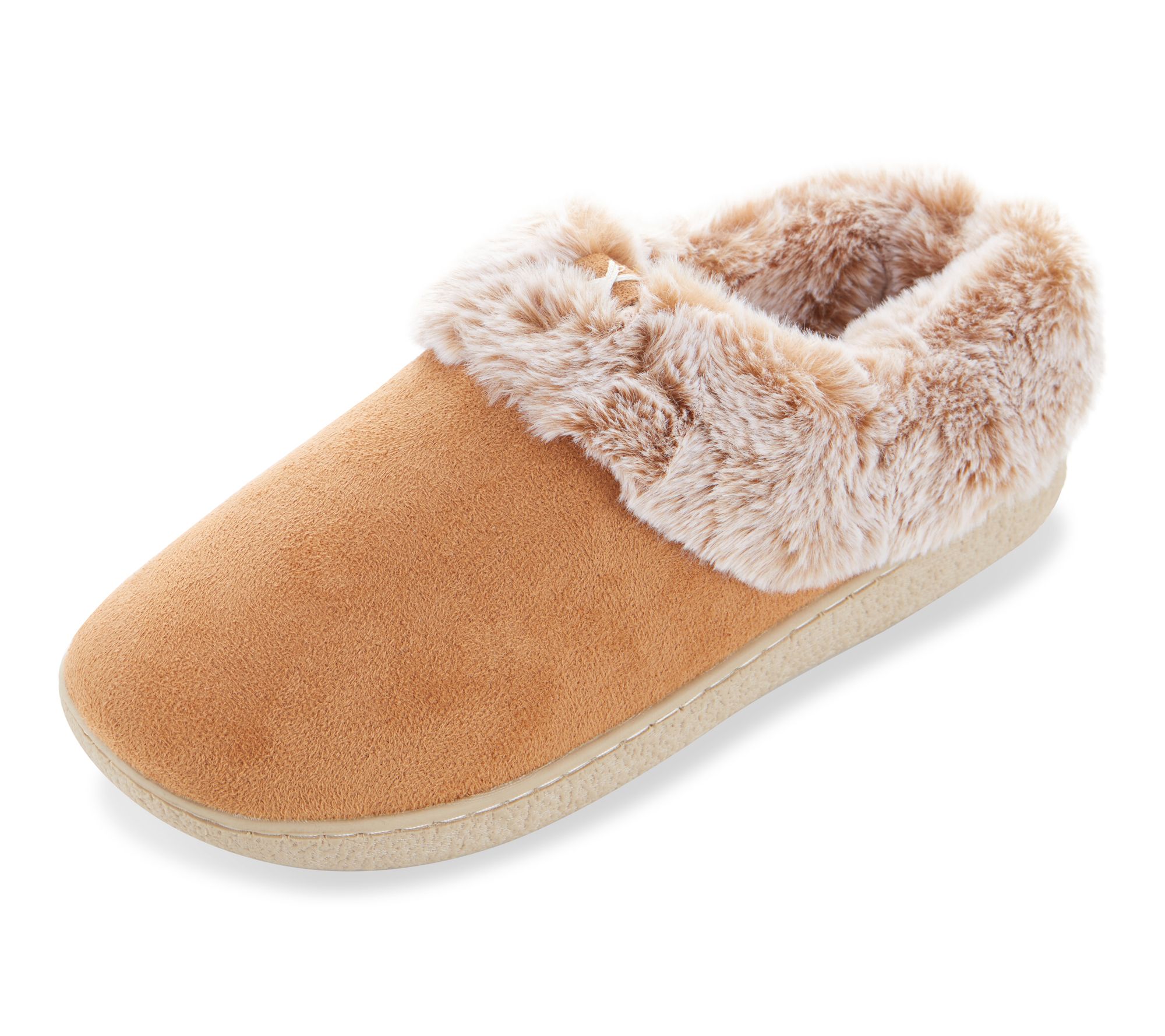 Floopi Women's Micro Suede Clog Slipper - QVC.com