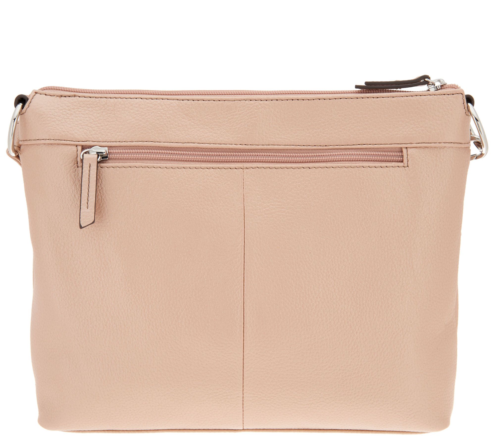 "As Is" Tignanello Leather Convertible Crossbody - QVC.com