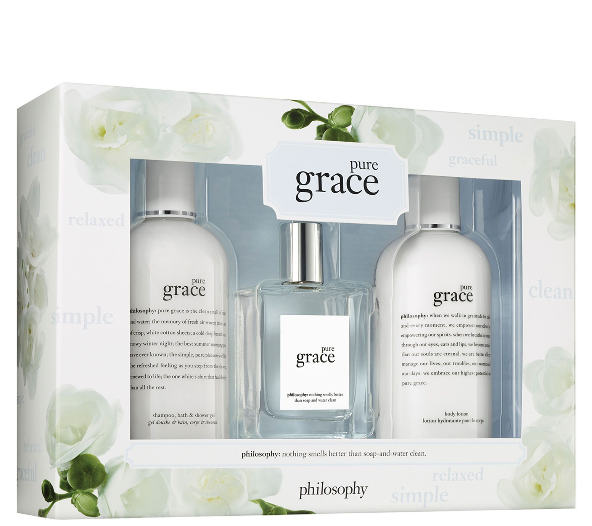 philosophy pure grace layering set - QVC.com