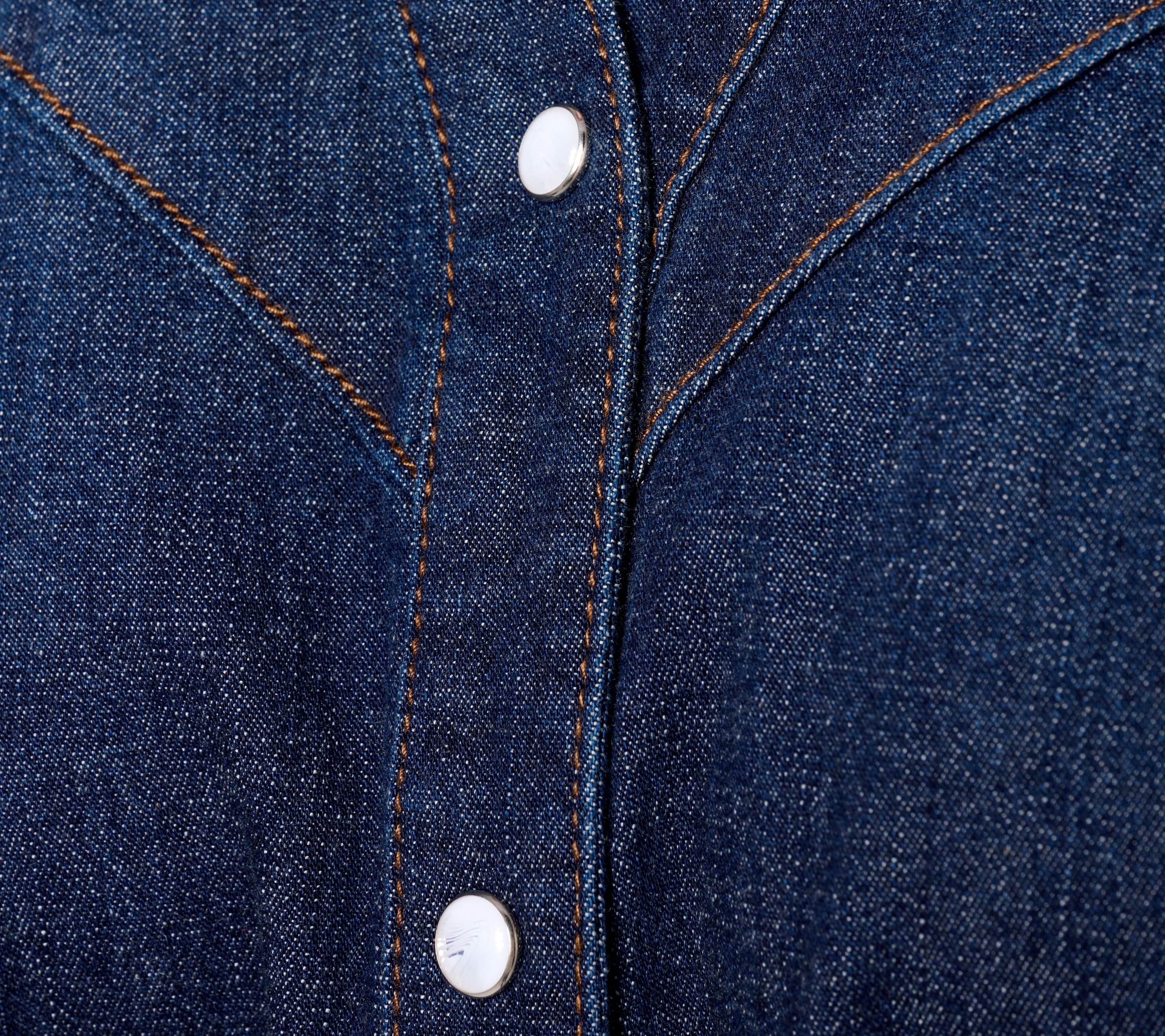 "As Is" Denim & Co. Canyon Retreat Snap Front Denim Dress - QVC.com